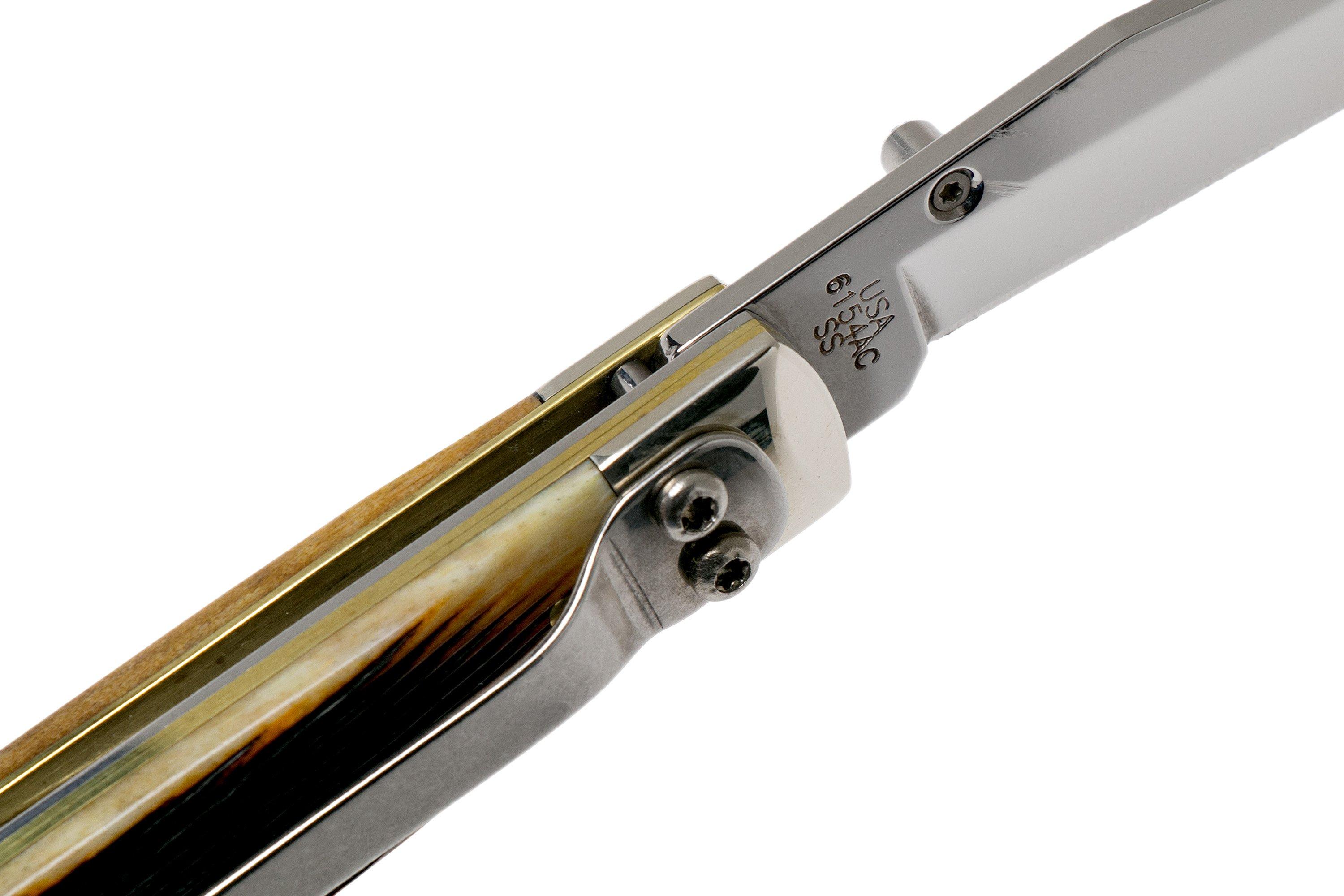 Case Kickstart Antique Bone, Barnboard Jig Trapperlock, 25150, 6154AC ...