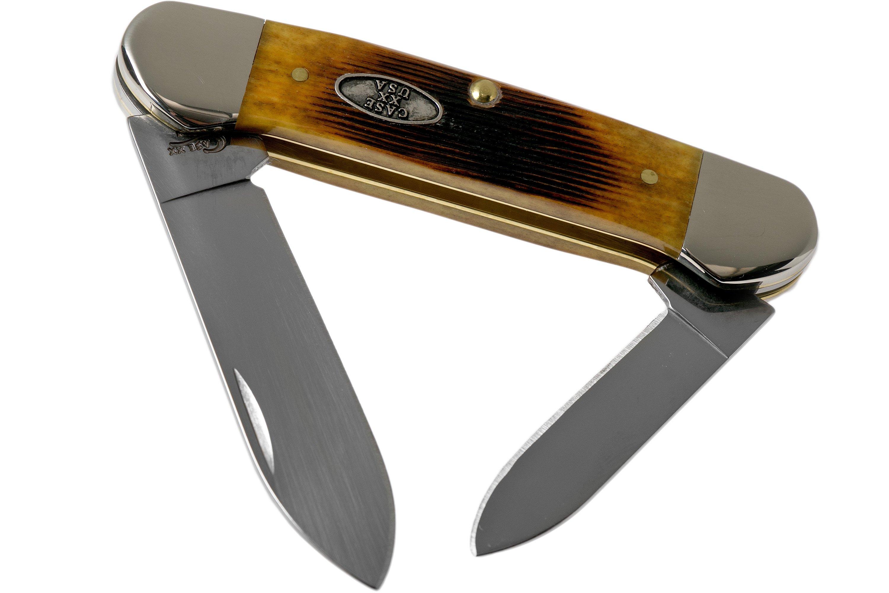 Case Canoe Antique Bone, Barnboard Jig, 25156, 62131 SS zakmes ...