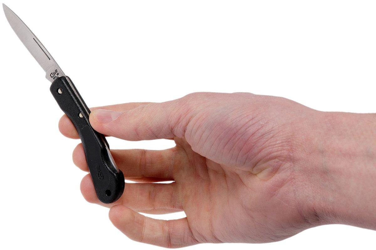 Case Mini Blackorn Lockback Zytel, 00253, 059L SS pocket knife ...