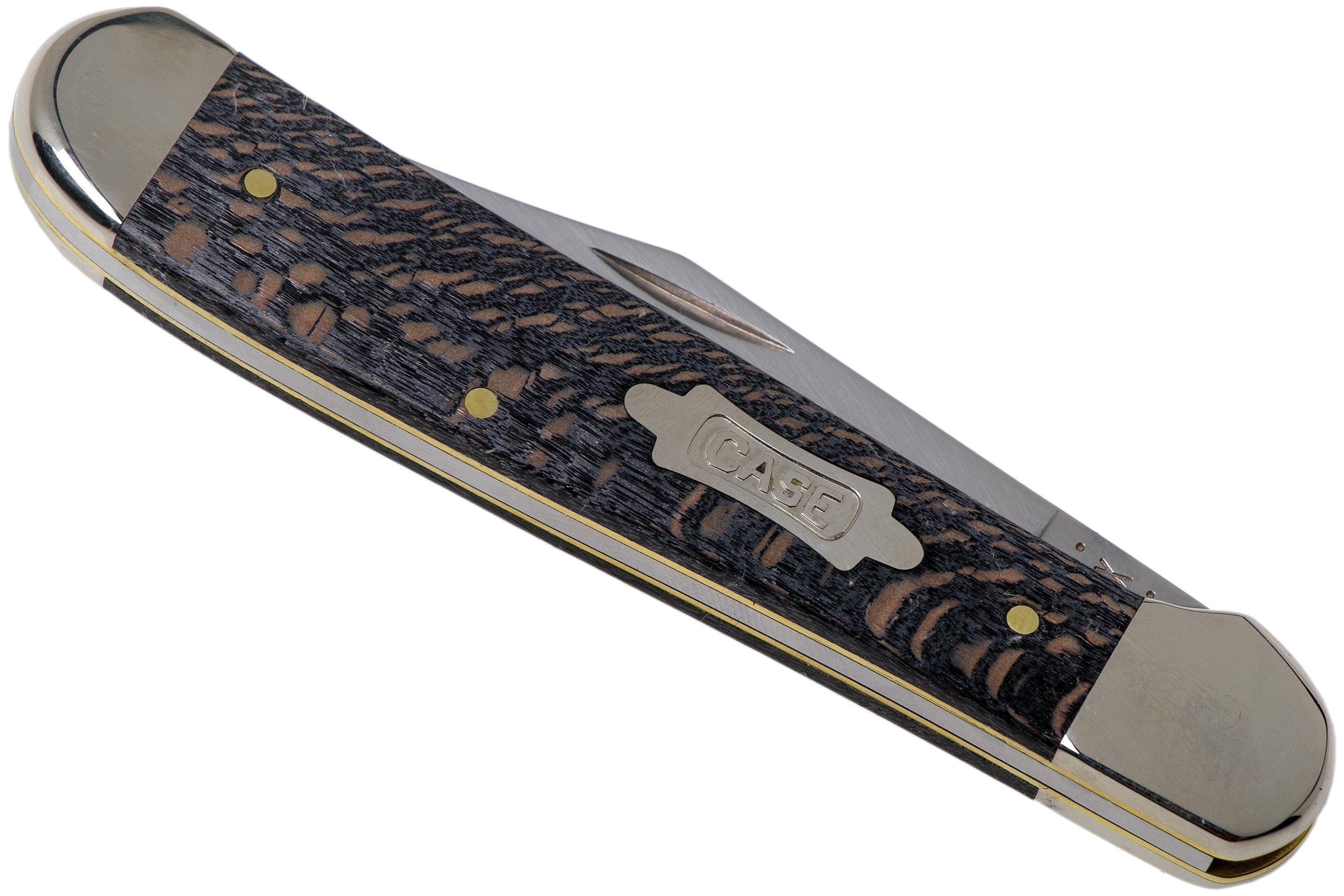 Case Copperhead Black Sycamore Wood, 25572, 7149 SS pocket knife ...