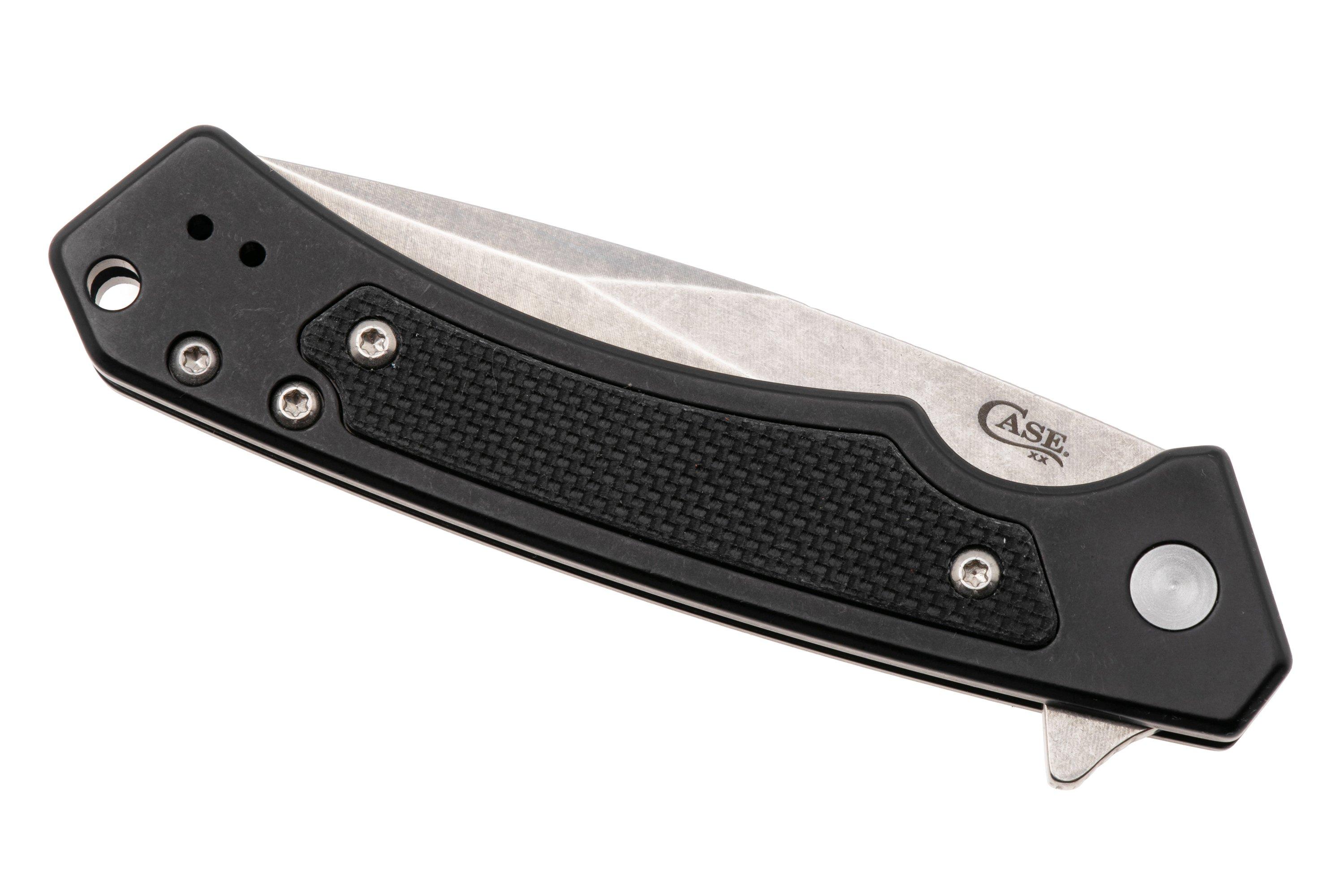 Case Marilla Black Anodized Aluminum, Black G10 Inlay, 25878, S35VN ...