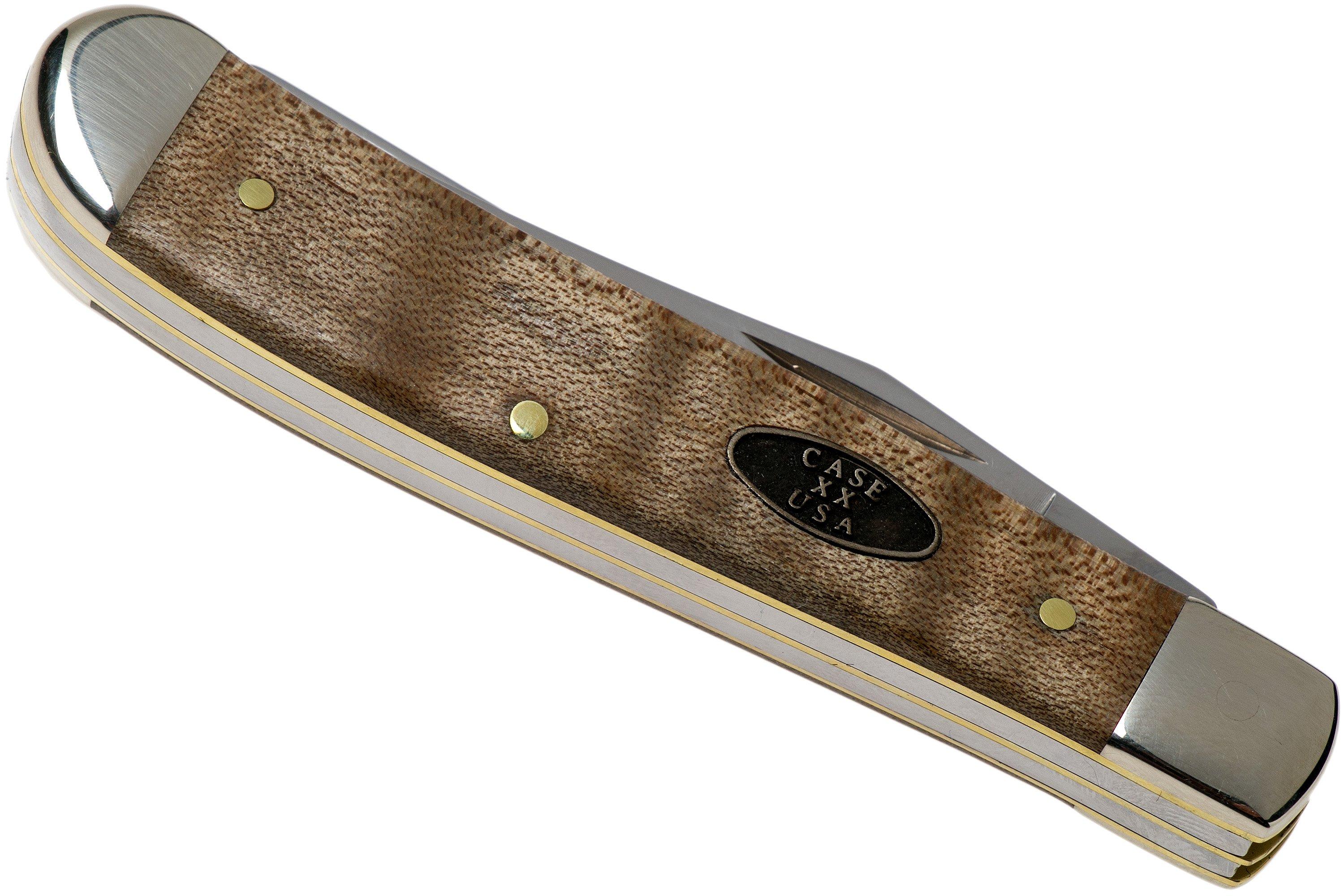 Case Mini Trapper Natural Curly Maple Smooth, 25943, 7207 SS pocket ...