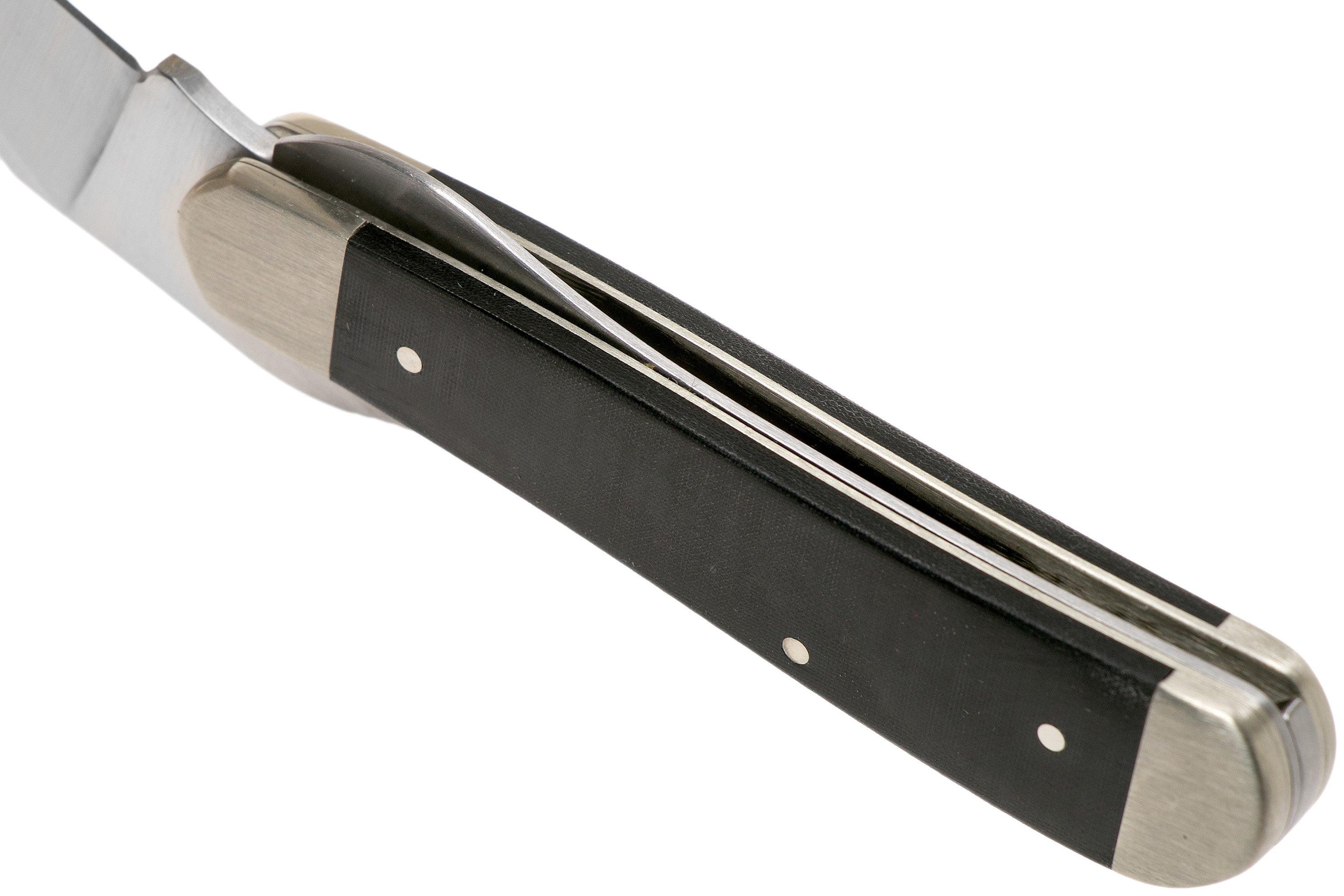 Case Russlock Smooth Black Micarta, 27734, 101953L SS pocket knife ...