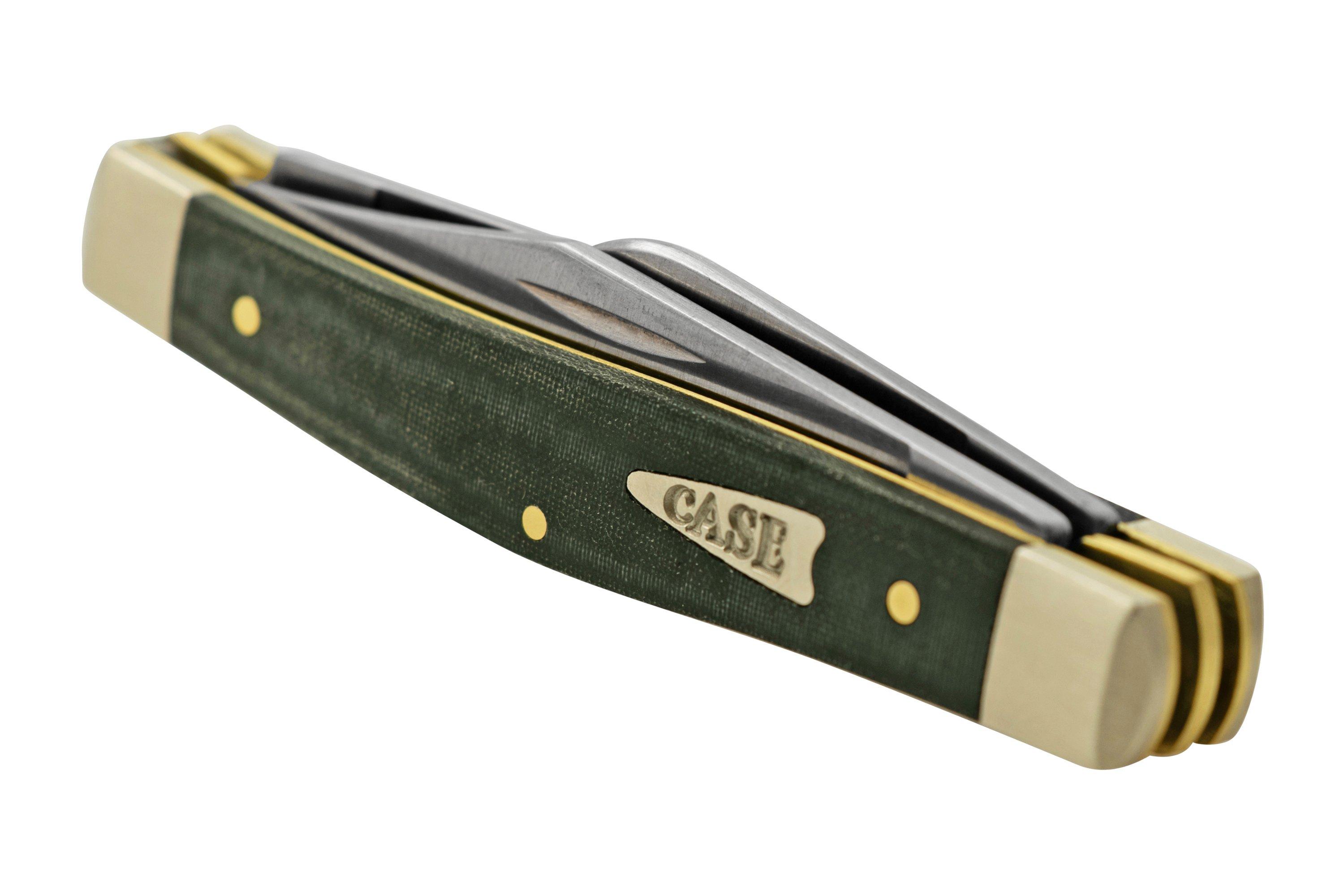 Case Medium Stockman, 27818, Smooth Black Micarta, 10344 SS, coltello ...