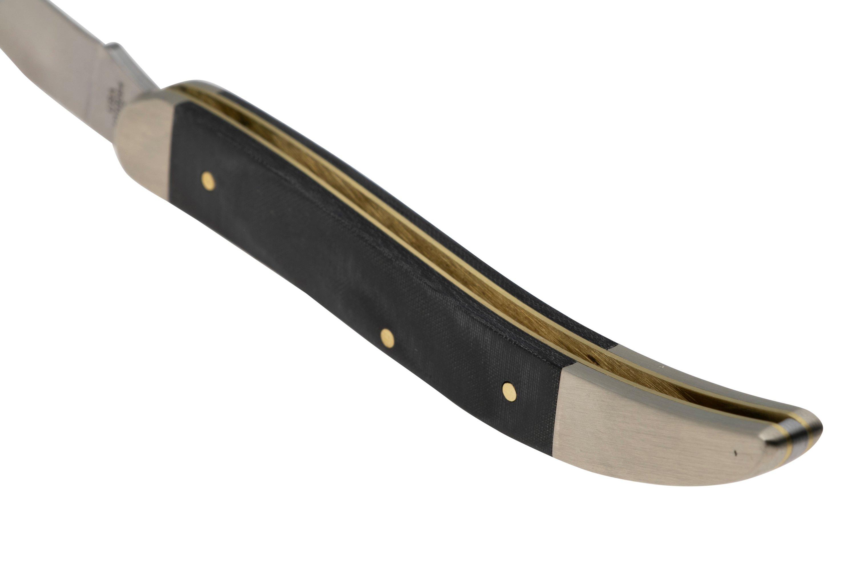 Case Medium Texas Toothpick 27819 Smooth Black Micarta 1010094 SS ...