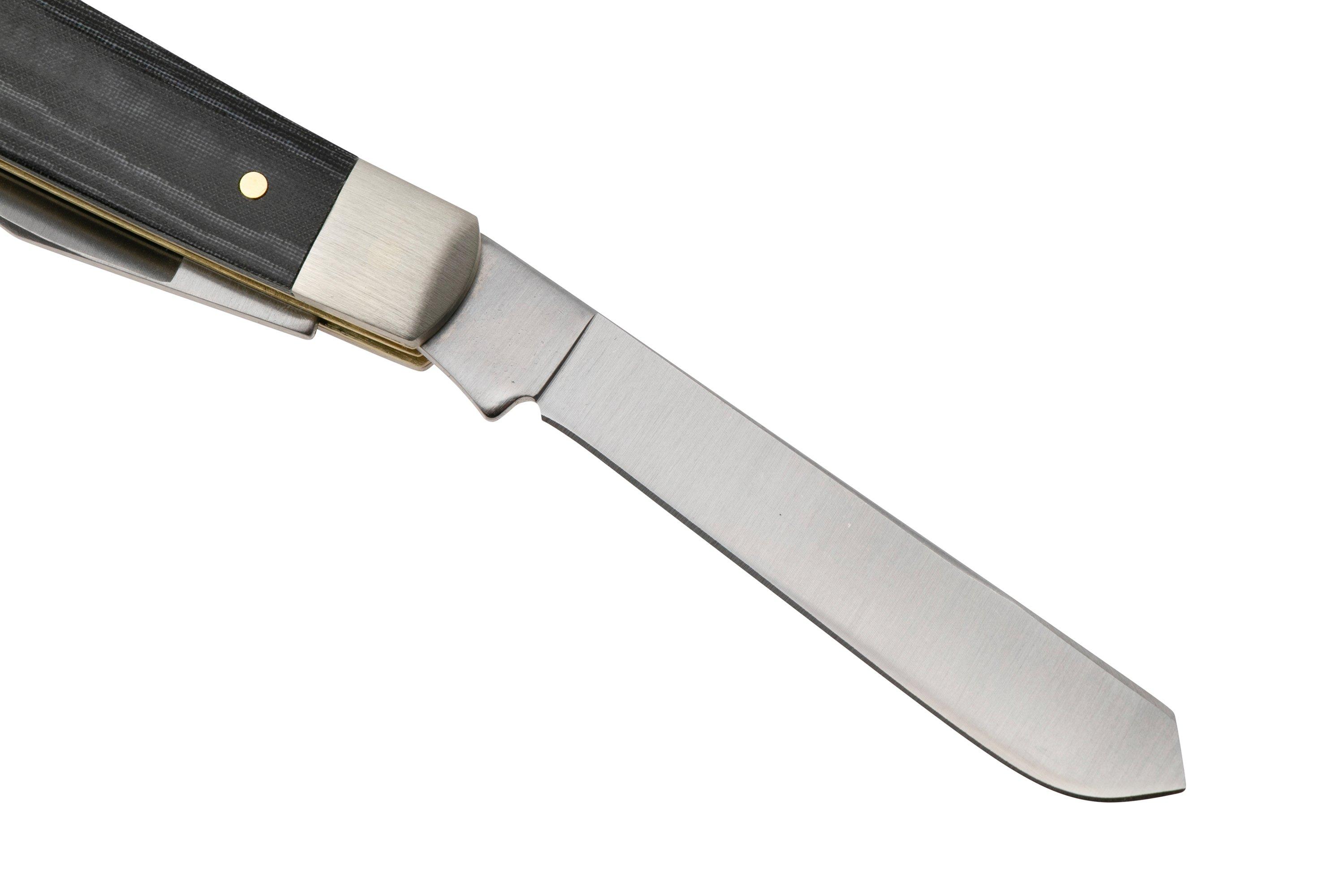 Case Mini Trapper 27822 Smooth Black Micarta 10207 SS, pocket knife | Advantageously shopping at ...