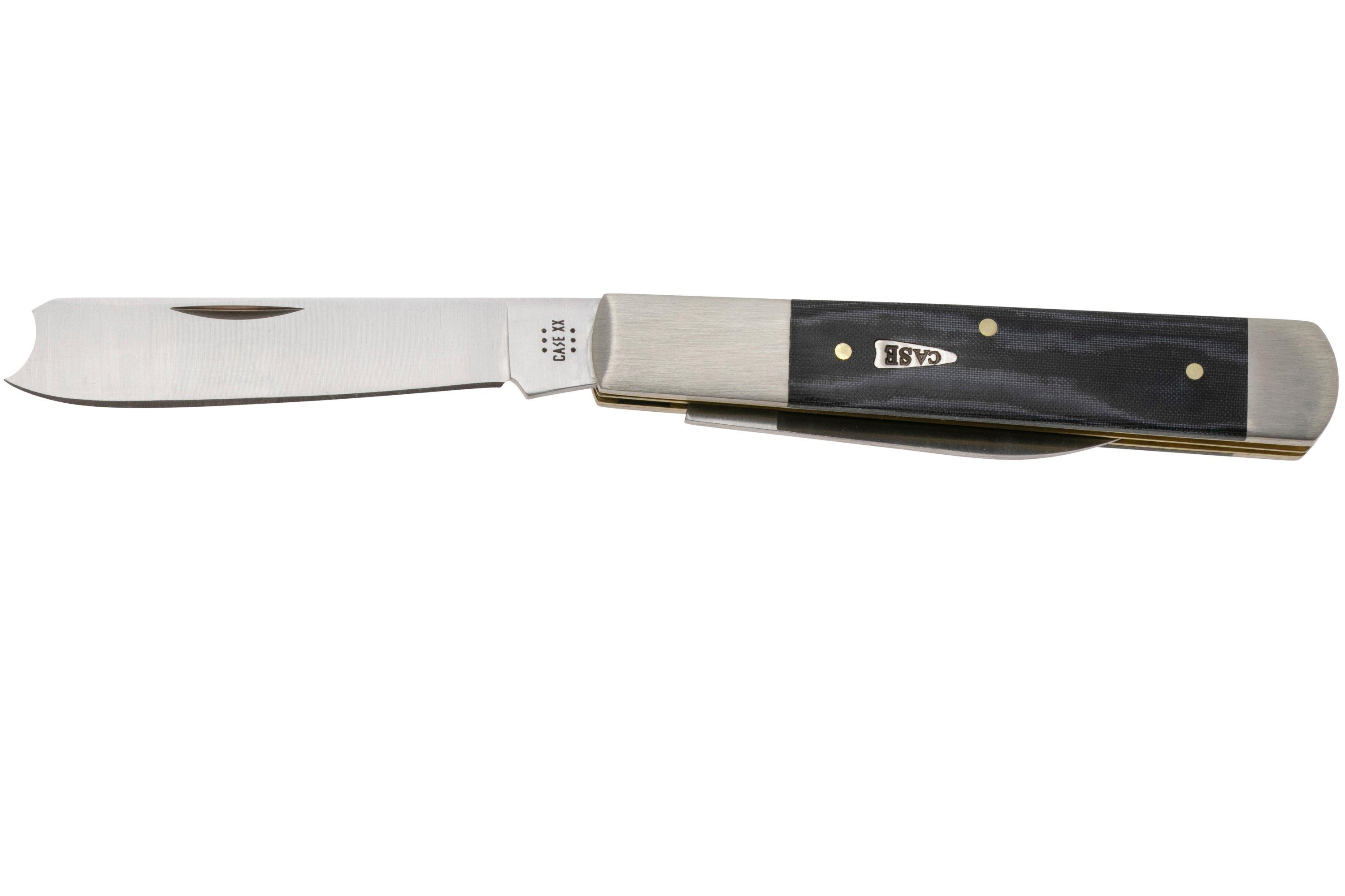 Case Razor 27823 Smooth Black Micarta 102005RAZ SS, pocket knife ...