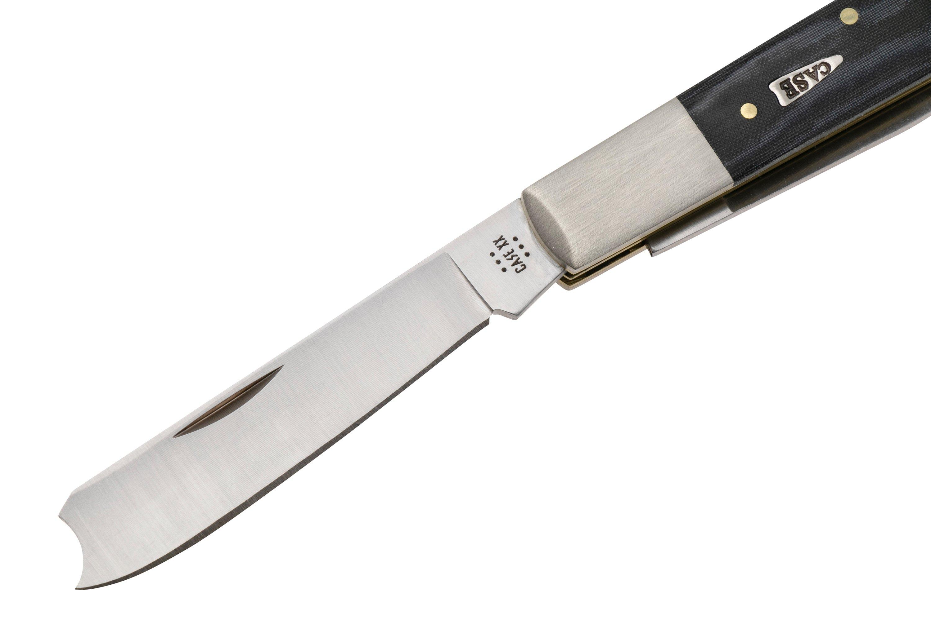 Case Razor 27823 Smooth Black Micarta 102005RAZ SS, pocket knife ...