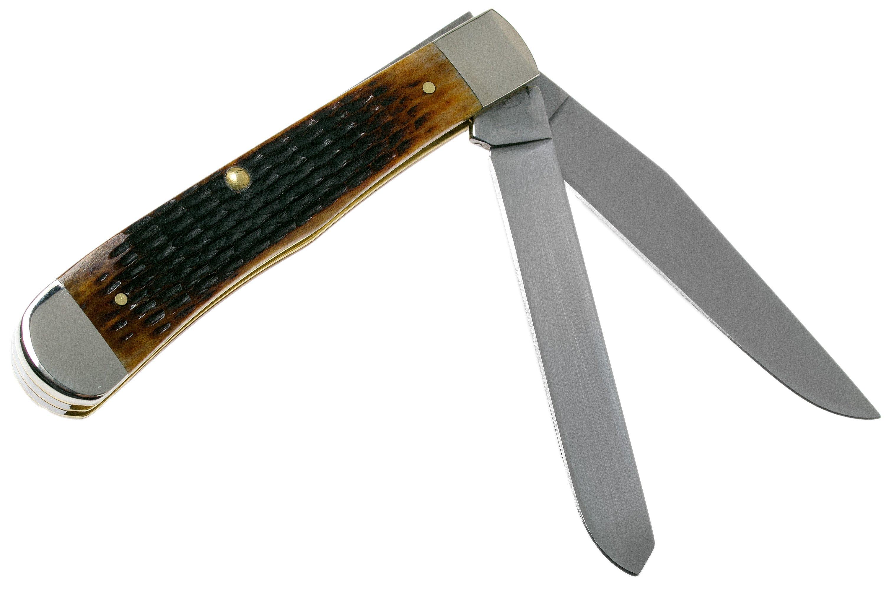 Case Trapper Antique Bone, Rogers Jig Shot Show Special 27899, 6254 SS ...