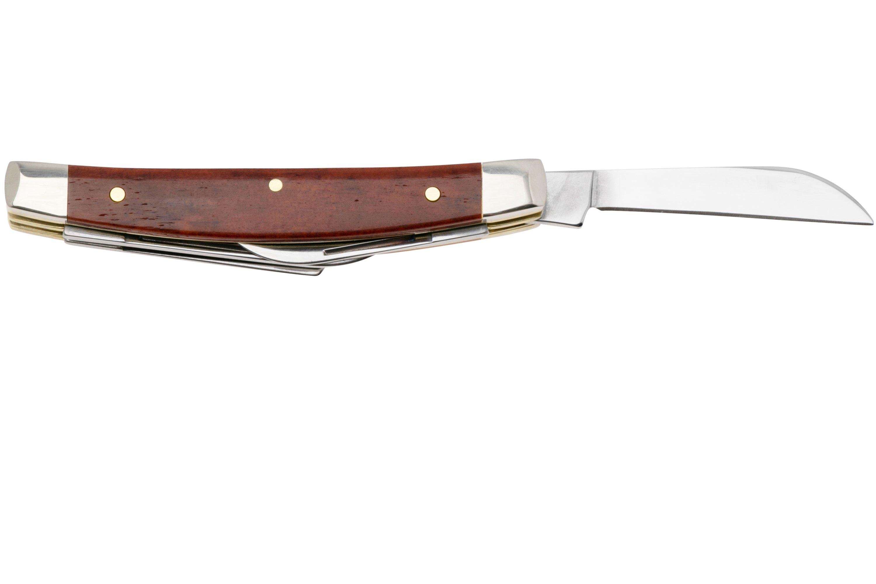 Case Small Congress 28911 Smooth Chestnut Bone 6468 SS canivete ...