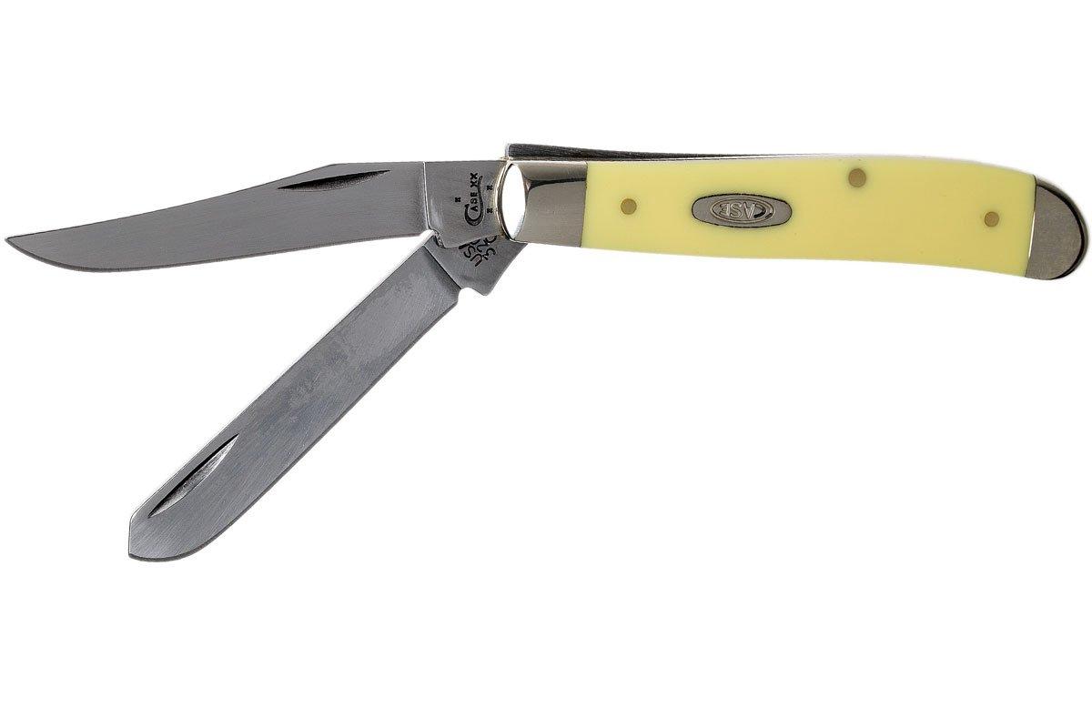 Case Mini Trapper Yellow Synthetic, 00029, 3207 CV pocket knife ...
