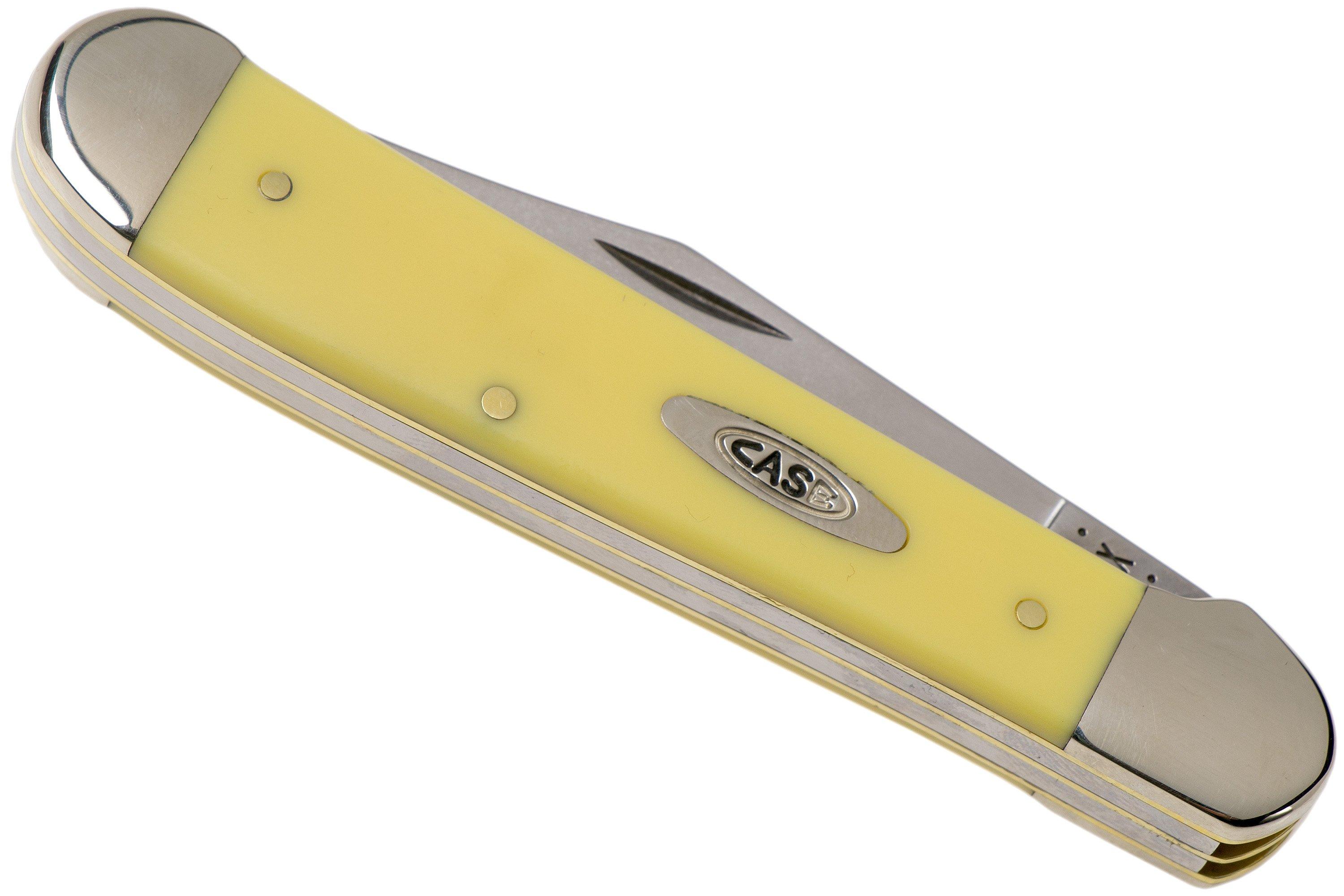 Case Copperhead Yellow Synthetic, 30119, 3249 CV pocket knife ...
