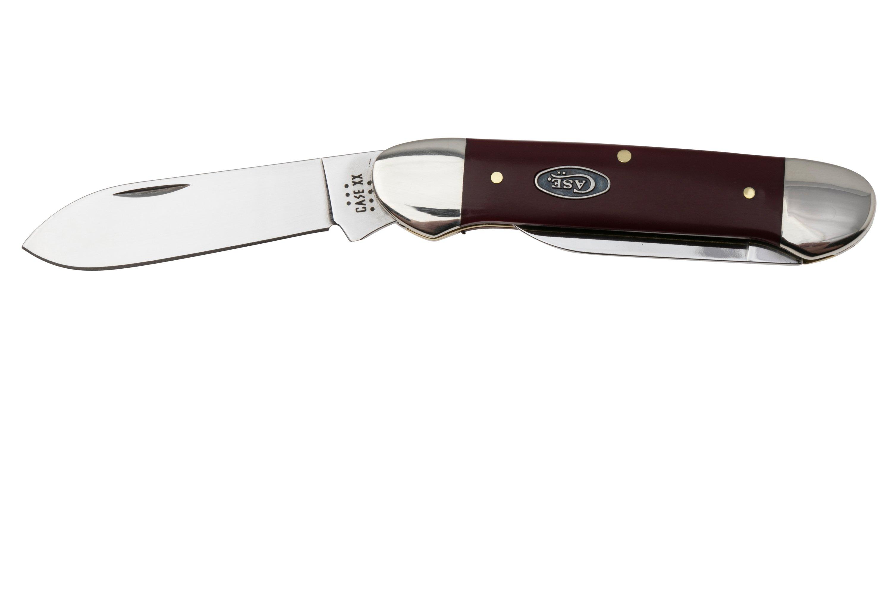 Case Canoe 30463 Smooth Mulberry Synthetic 42131 pocket knife ...