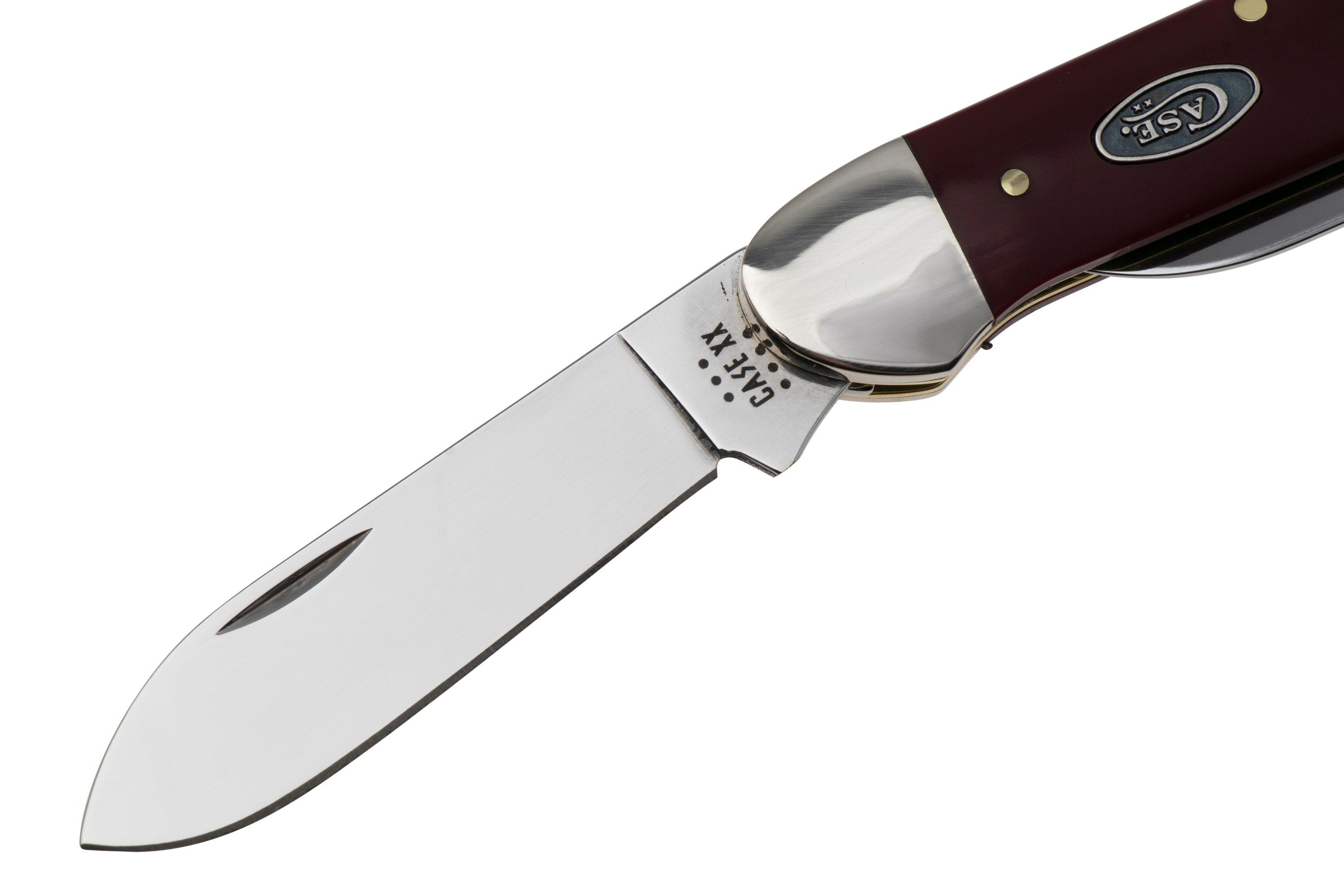 Case Canoe 30463 Smooth Mulberry Synthetic 42131 pocket knife ...