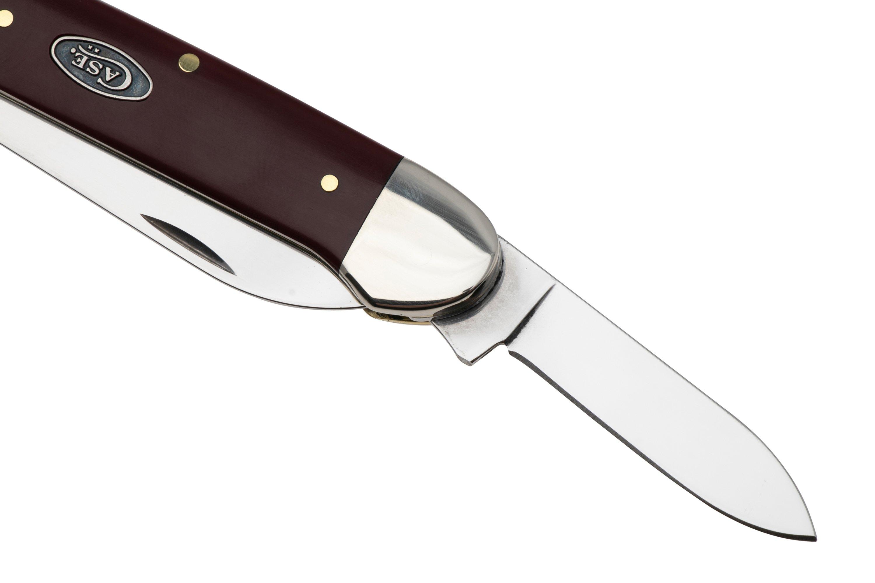 Case Canoe 30463 Smooth Mulberry Synthetic 42131 pocket knife ...