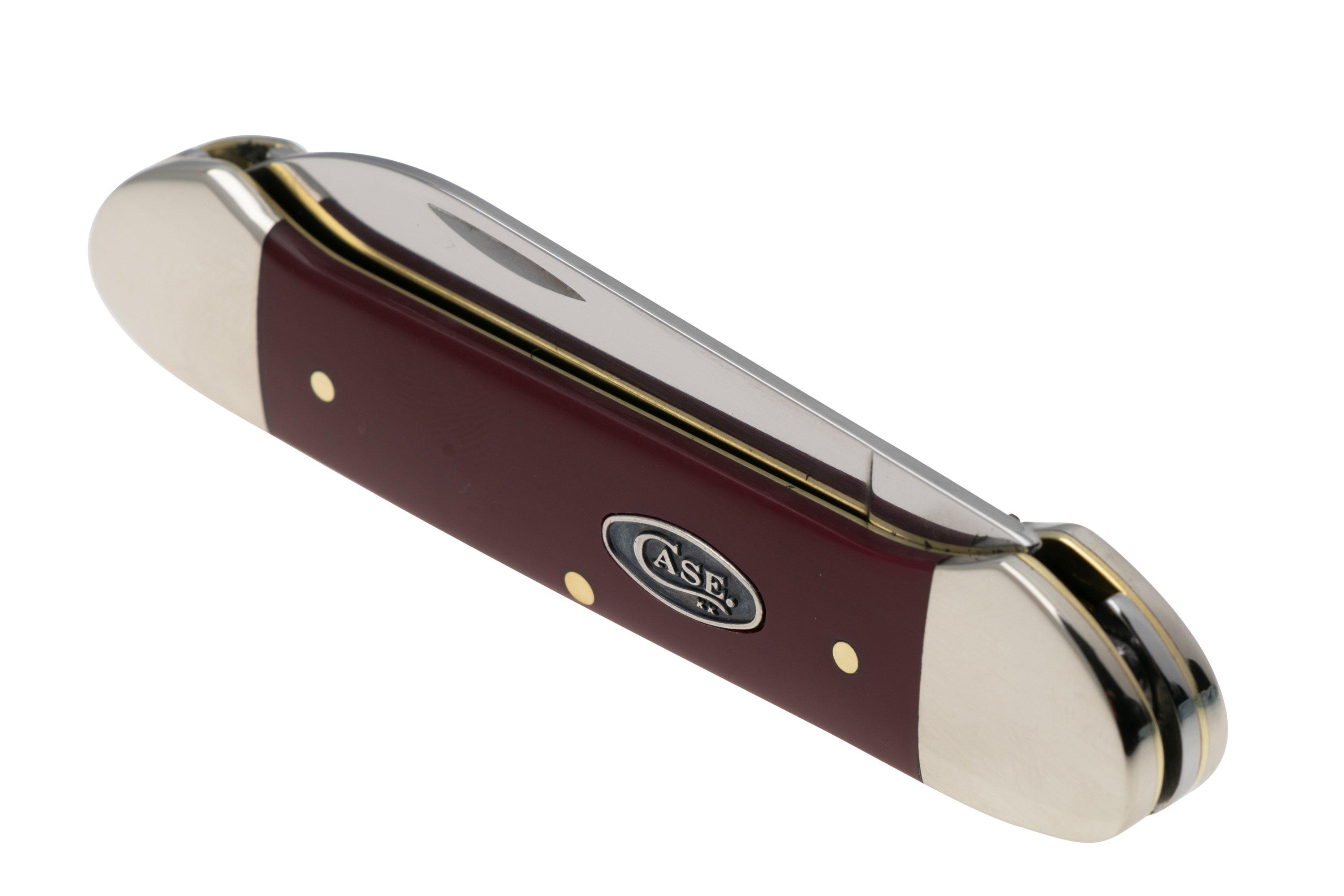 Case Canoe 30463 Smooth Mulberry Synthetic 42131 pocket knife ...