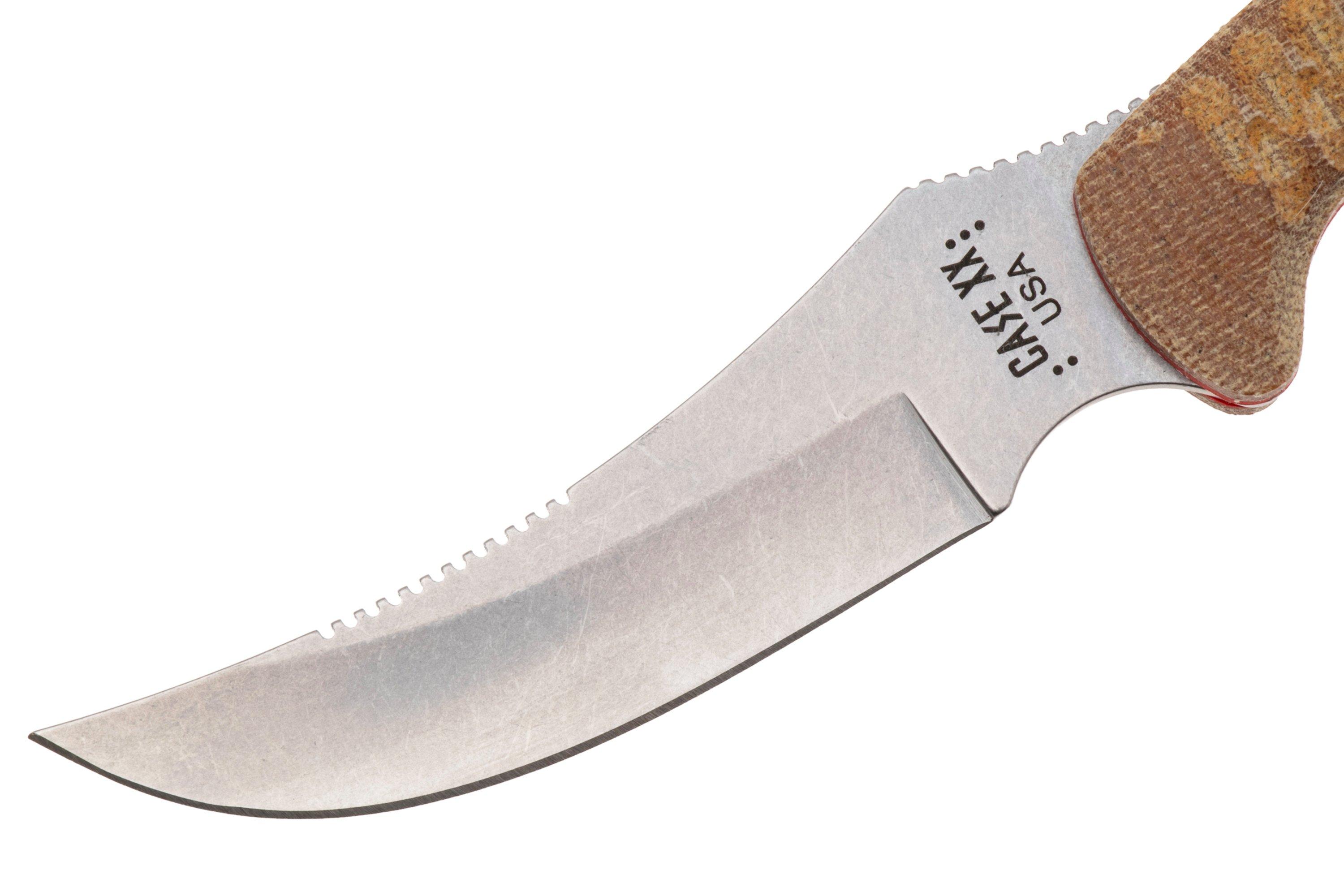 Case Ridgeback Hunter 30592, Stonewashed Stainless Steel, Natural ...