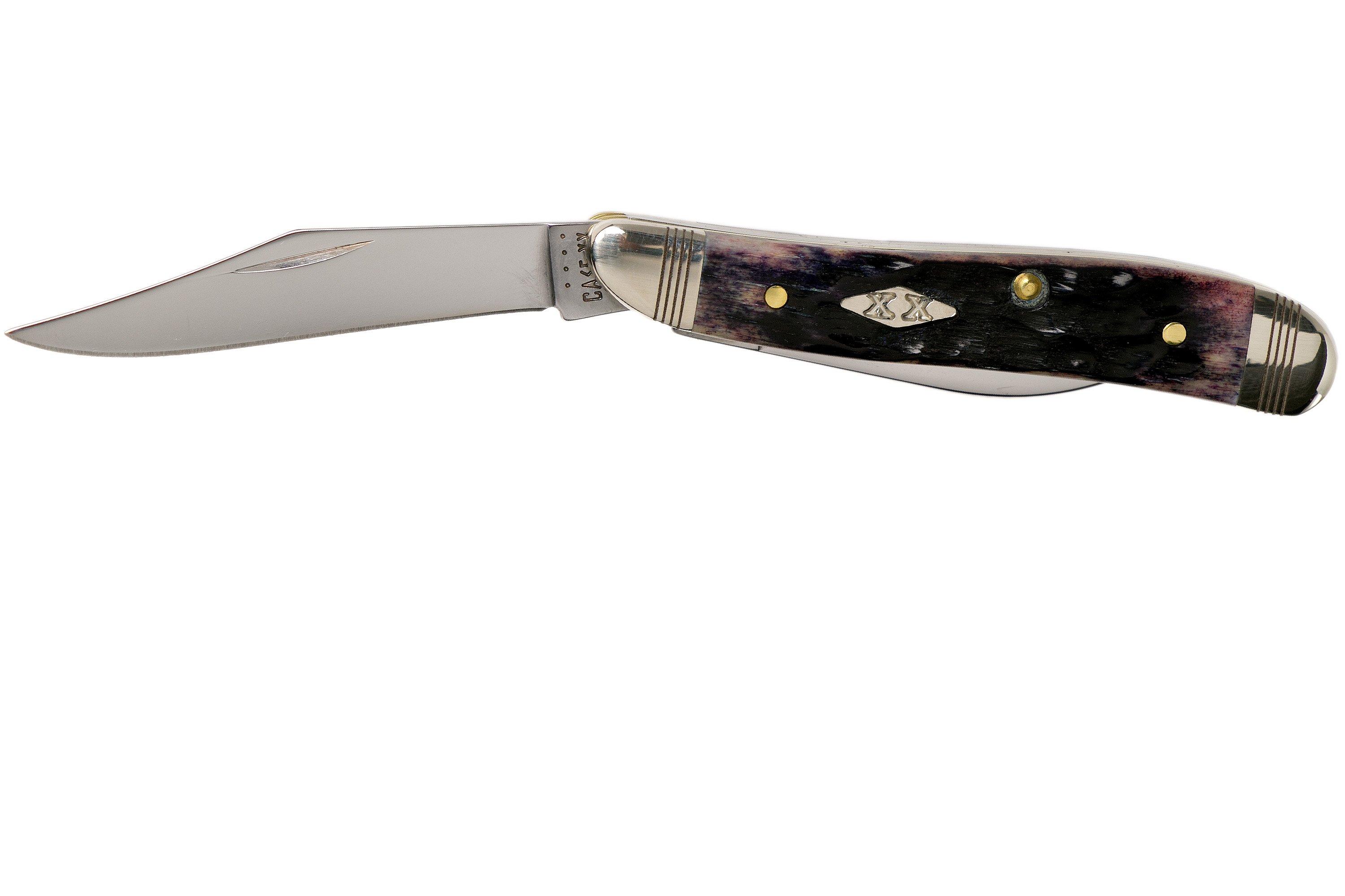 Case Peanut Purple Bone, Standard Jig, 31623, 6220 SS pocket knife ...