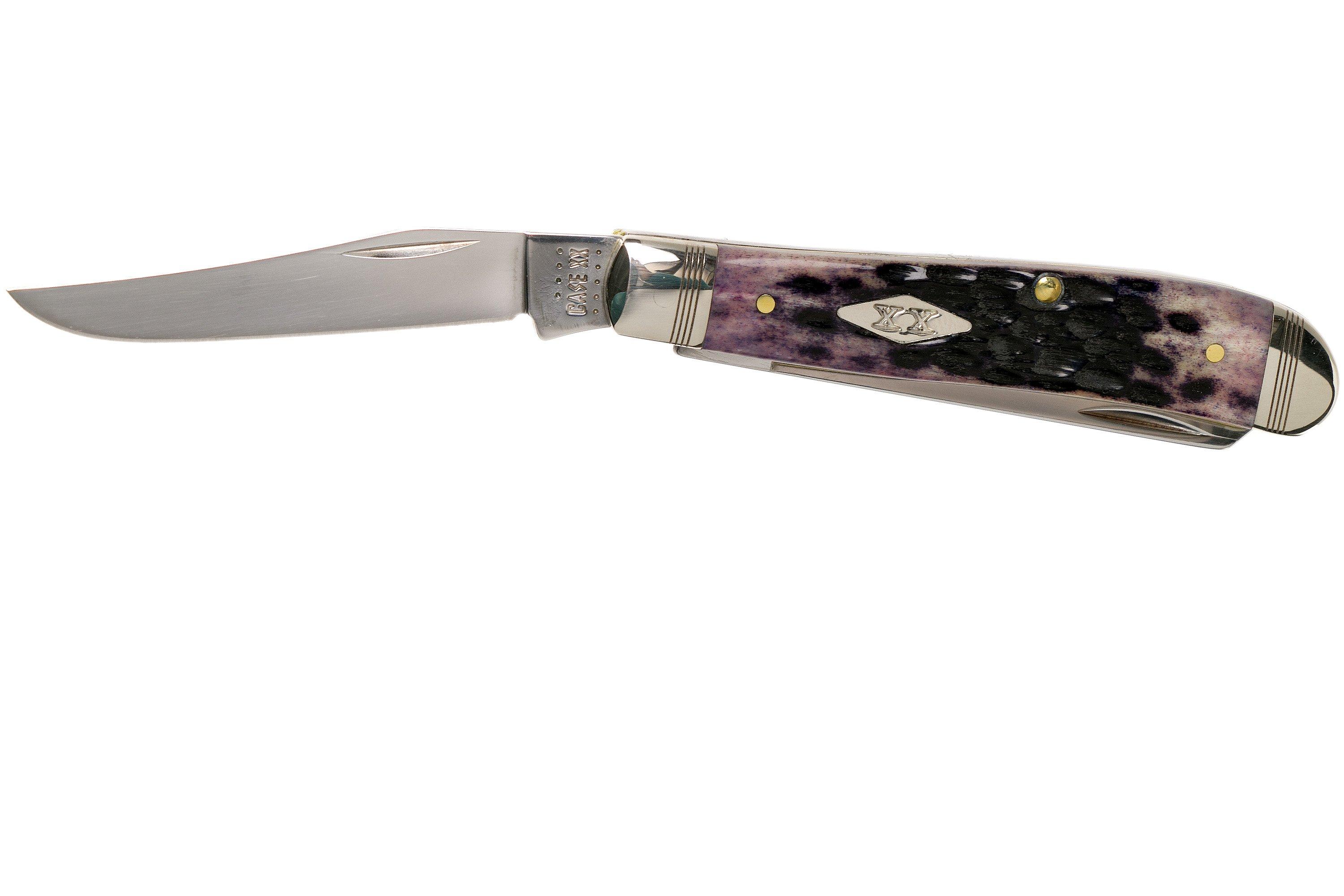Case Mini Trapper Purple Bone, Standard Jig, 31624, 6207 SS pocket ...