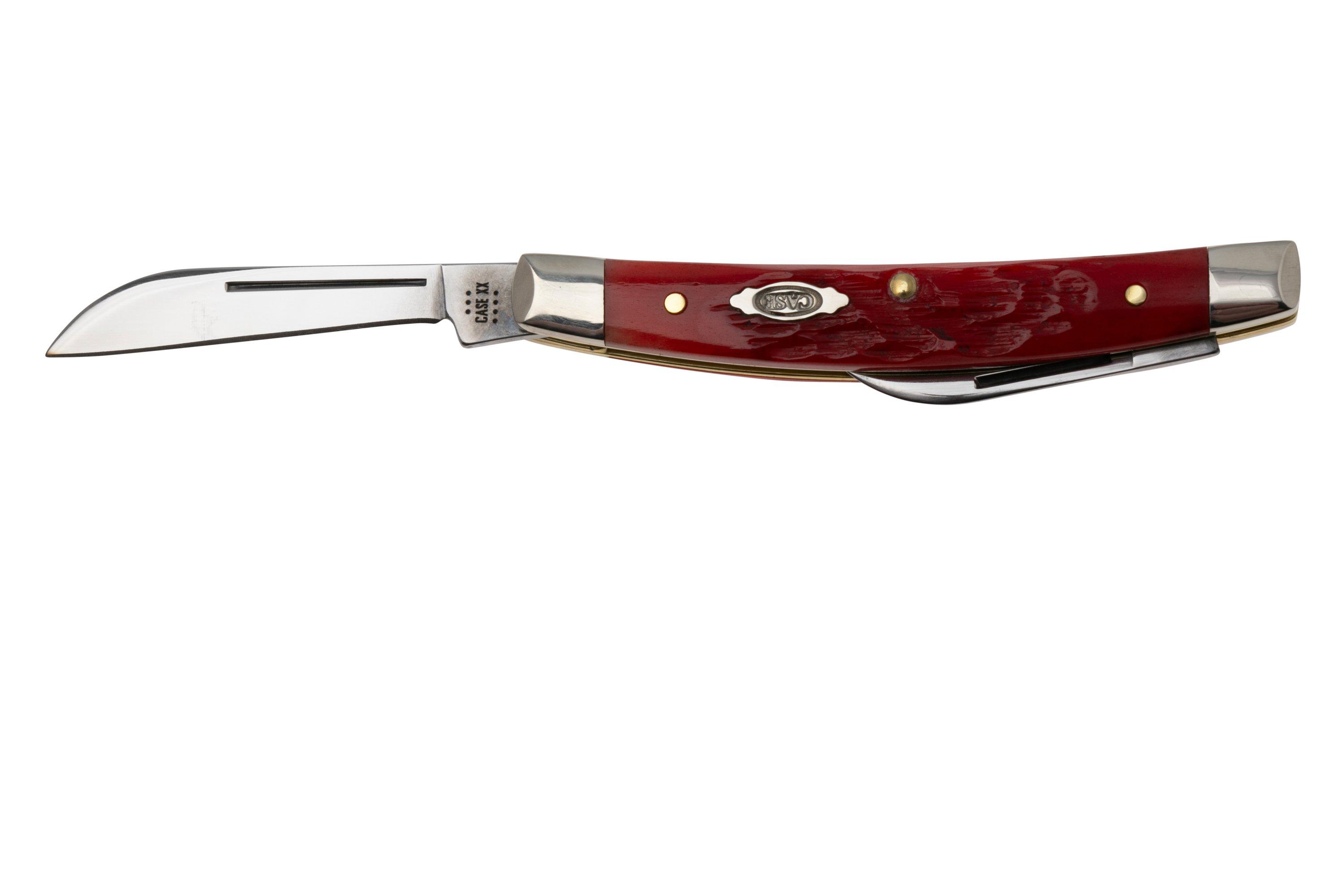 Case Small Congress 31949 Dark Red Bone, Peach Seed Jig 6268 CS ...