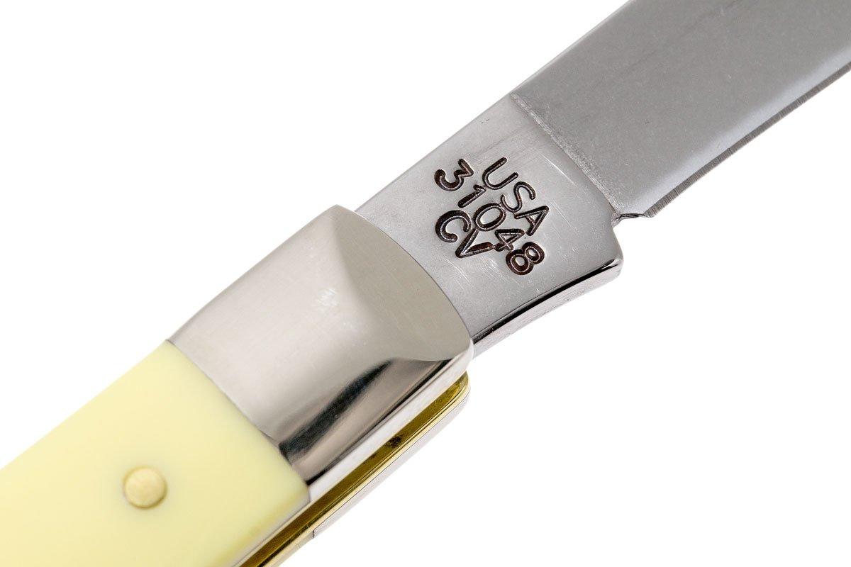 Case Slimline Trapper Yellow Synthetic, 00031, 31048 CV pocket knife ...