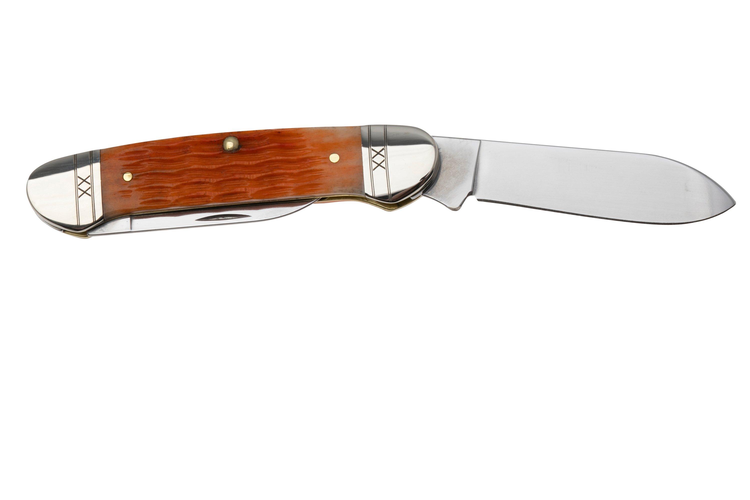 Case Canoe 35818 Cayenne Bone, Crandall Jig, Embellished Bolsters 62131 ...