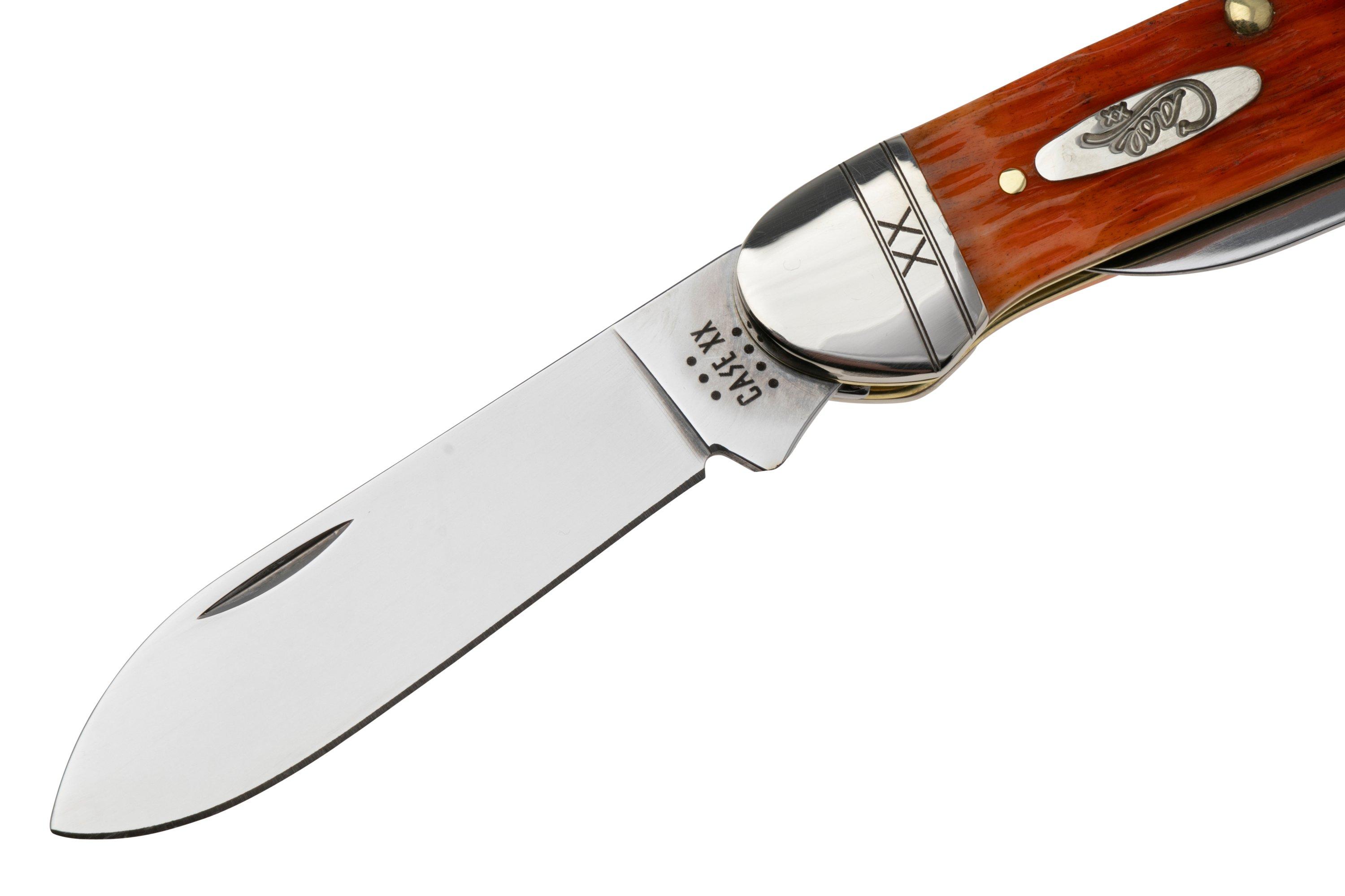 Case Canoe 35818 Cayenne Bone, Crandall Jig, Embellished Bolsters 62131 ...