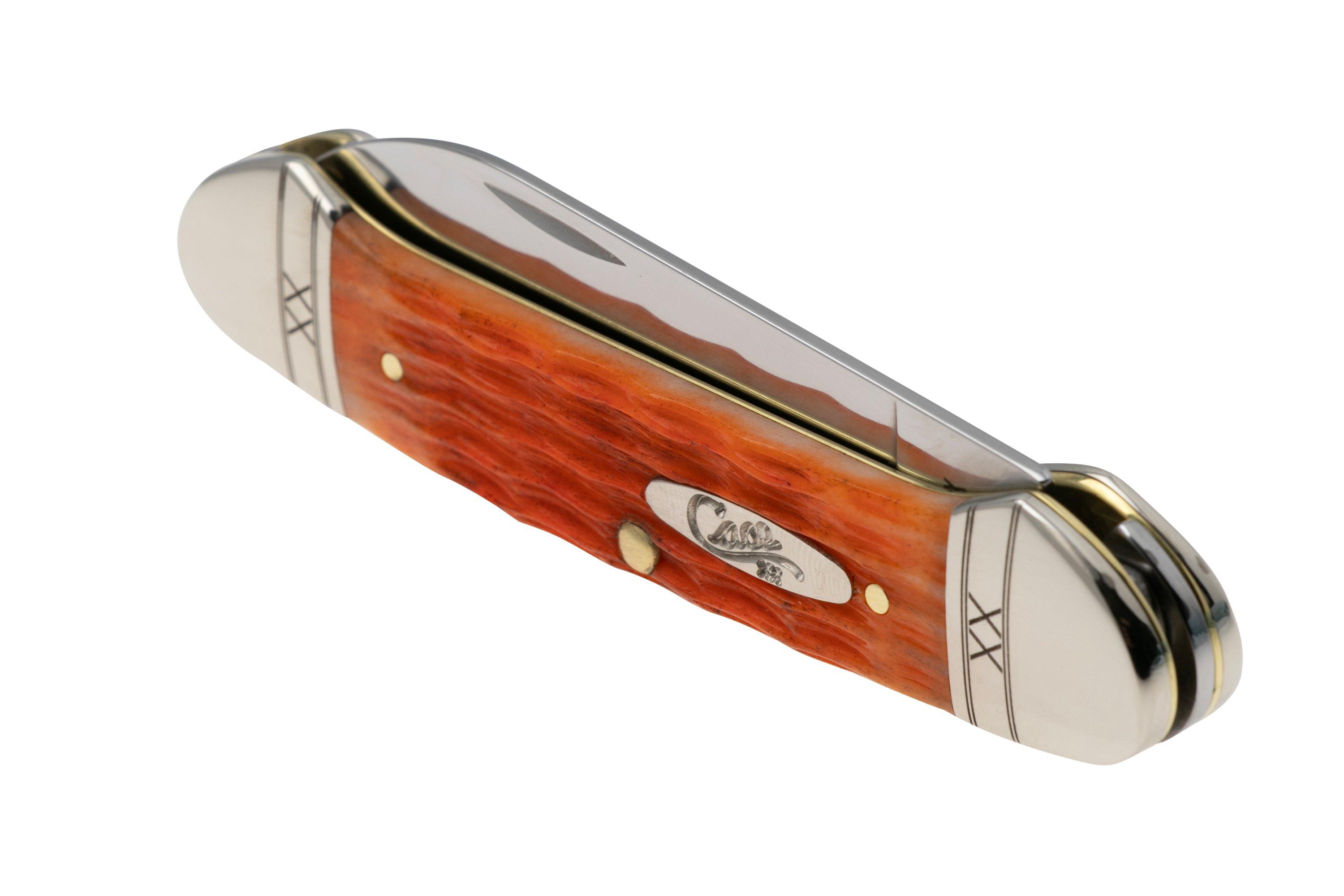 Case Canoe 35818 Cayenne Bone, Crandall Jig, Embellished Bolsters 62131 ...