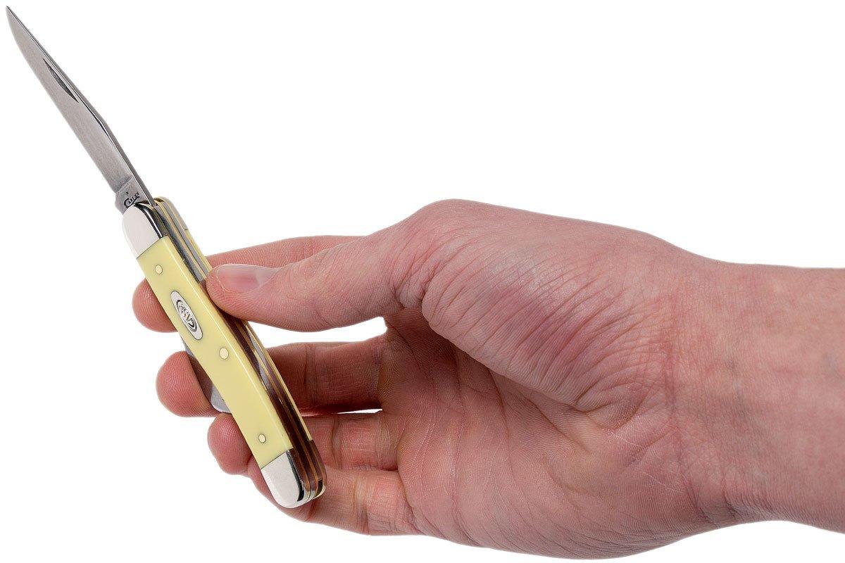 Case Medium Stockman Yellow Synthetic, 00035, 3318 CV-Stahl ...