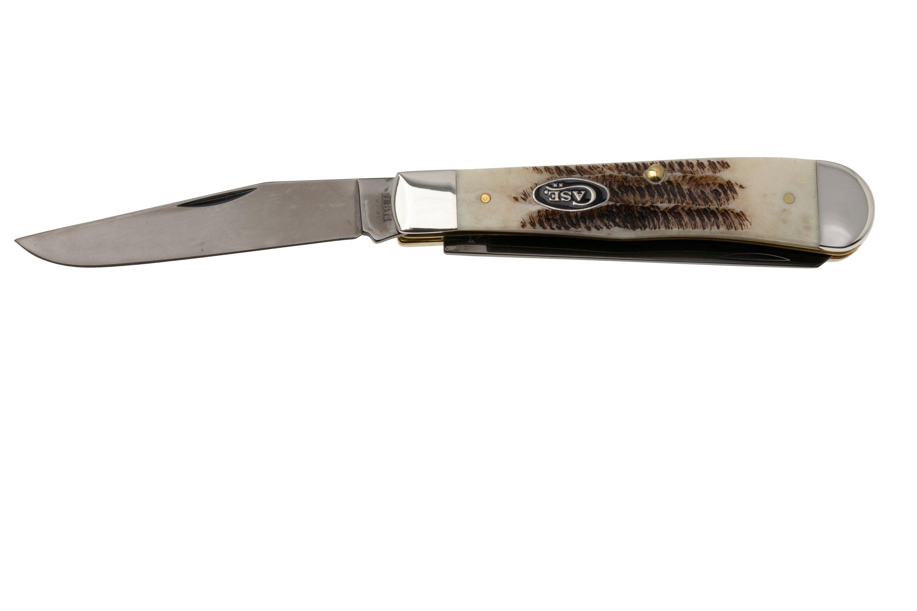 Case Trapper 36740 Vintage Bone, PVD Blade V6254 coltello da tasca ...