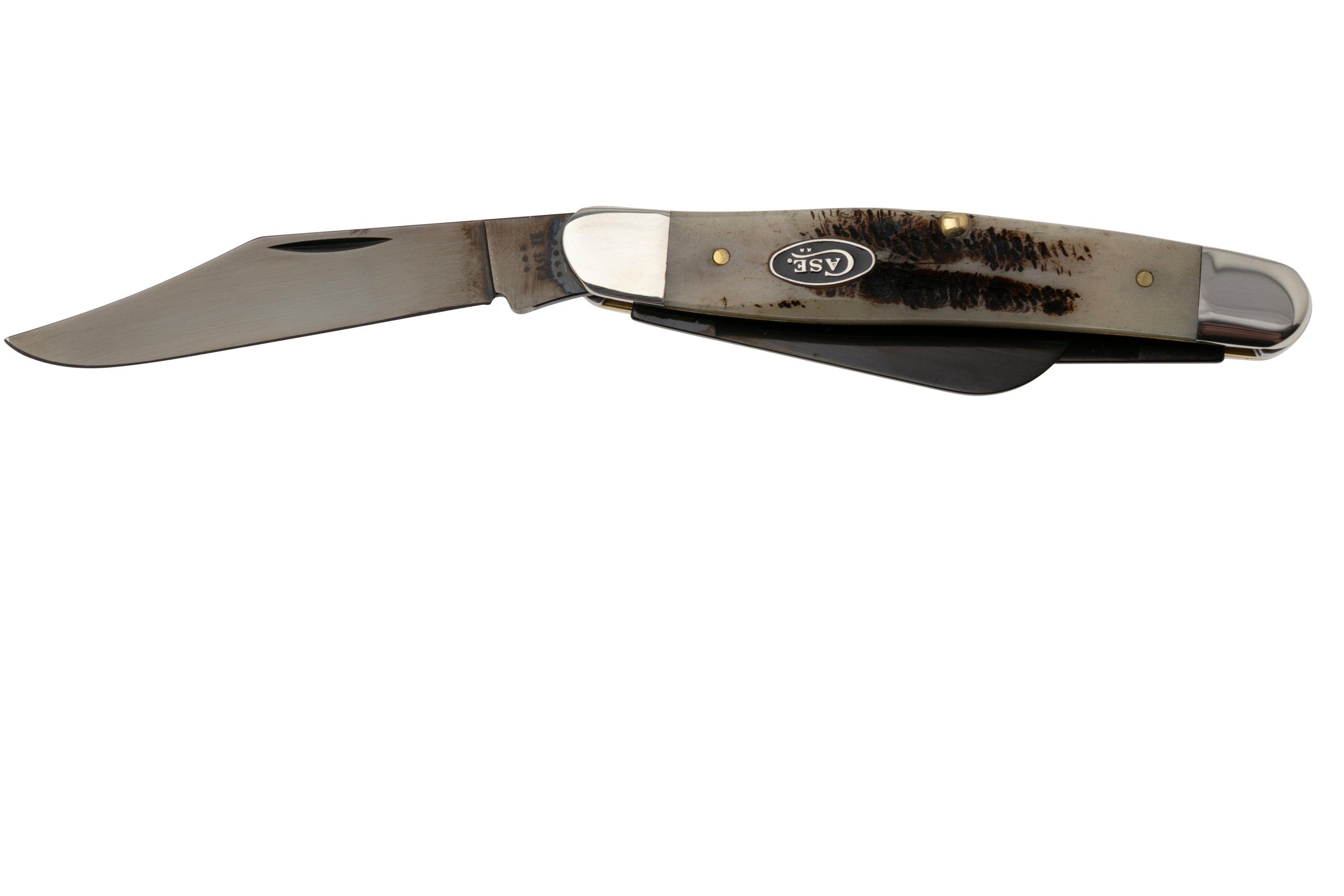 Case Stockman 36743 Vintage Bone, PVD Blade V6347 pocket knife ...