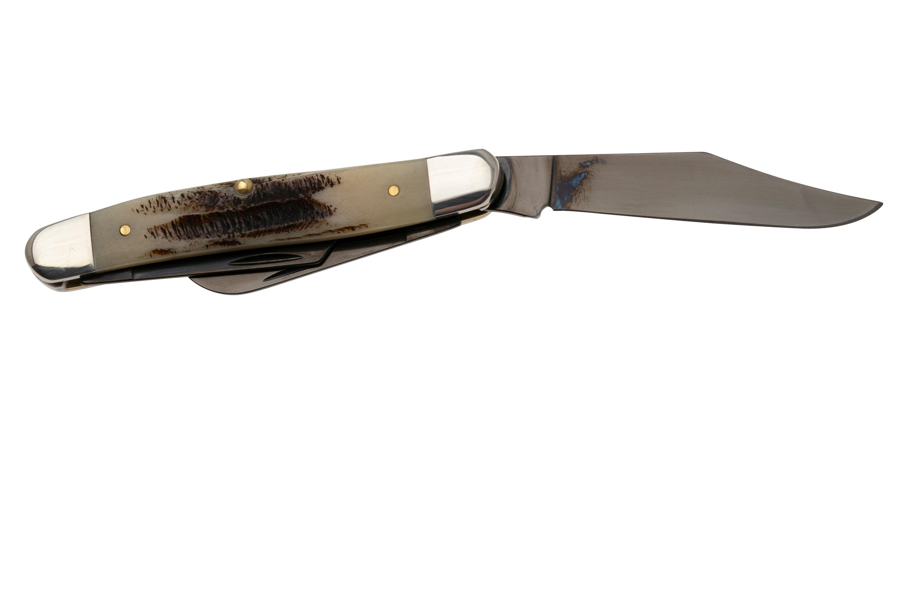 Case Stockman 36743 Vintage Bone, PVD Blade V6347 pocket knife ...