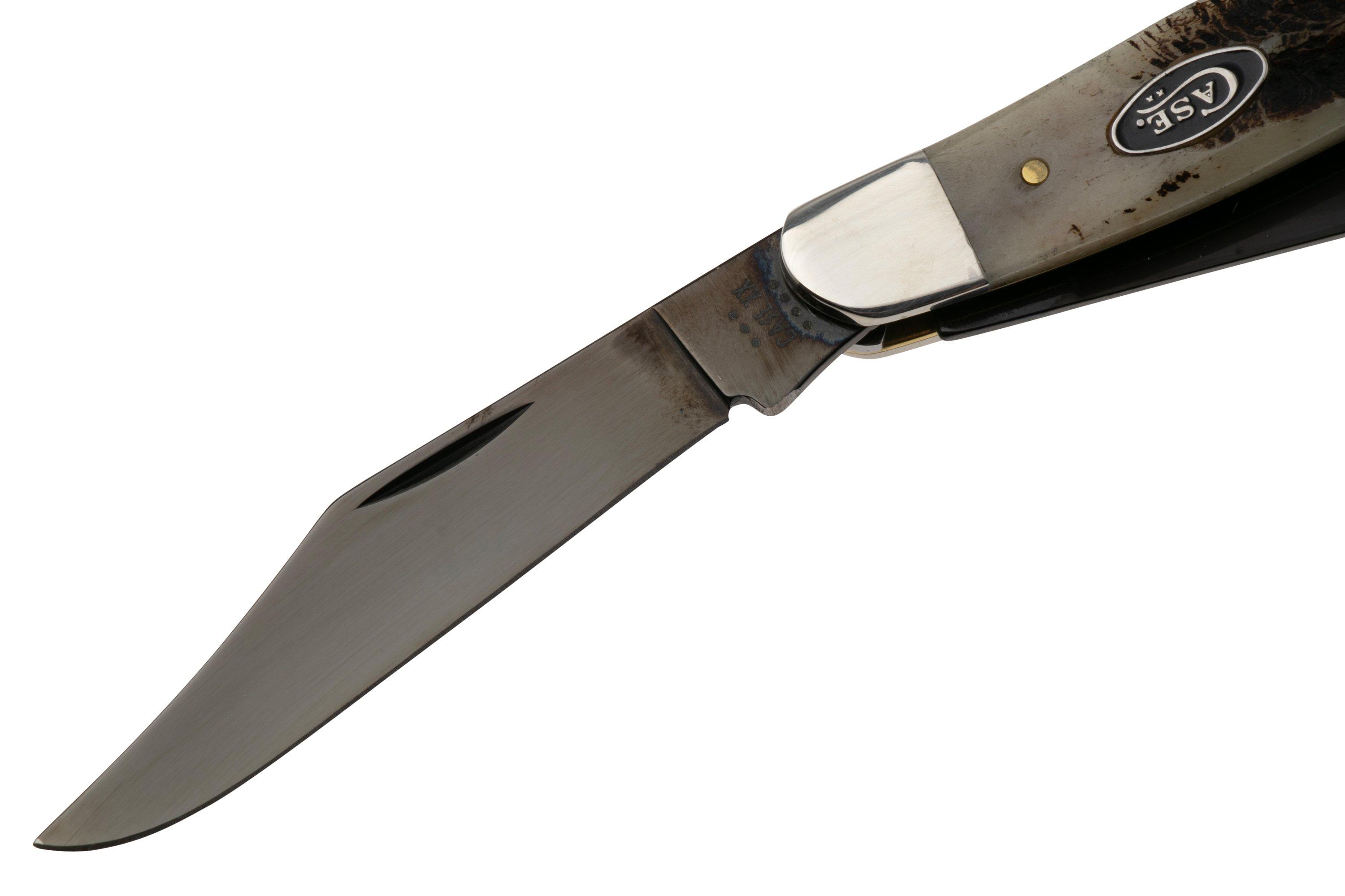 Case Stockman 36743 Vintage Bone, PVD Blade V6347 coltello da tasca ...