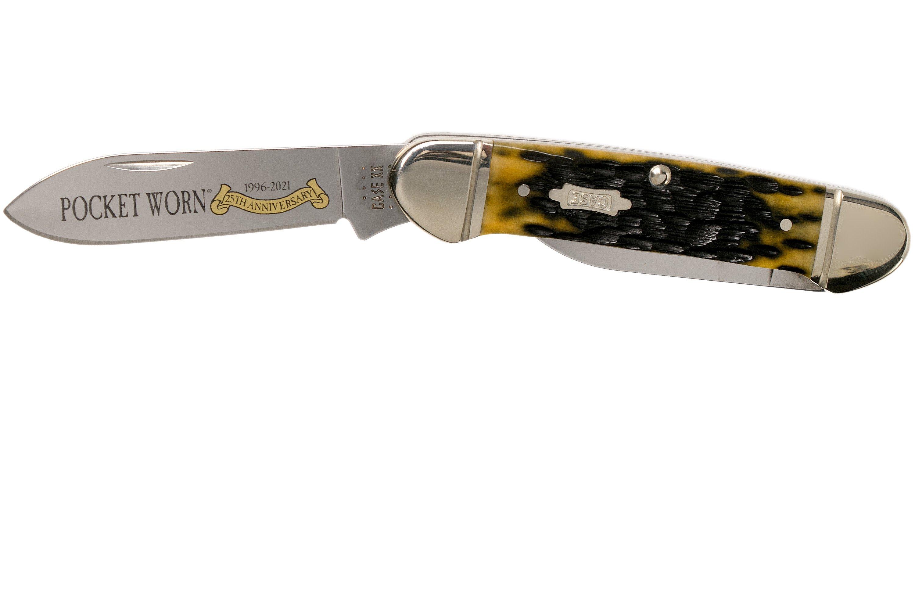 Case Canoe Pocket Worn Olive Green Bone, Peach Seed, 38193, 62131 SS ...