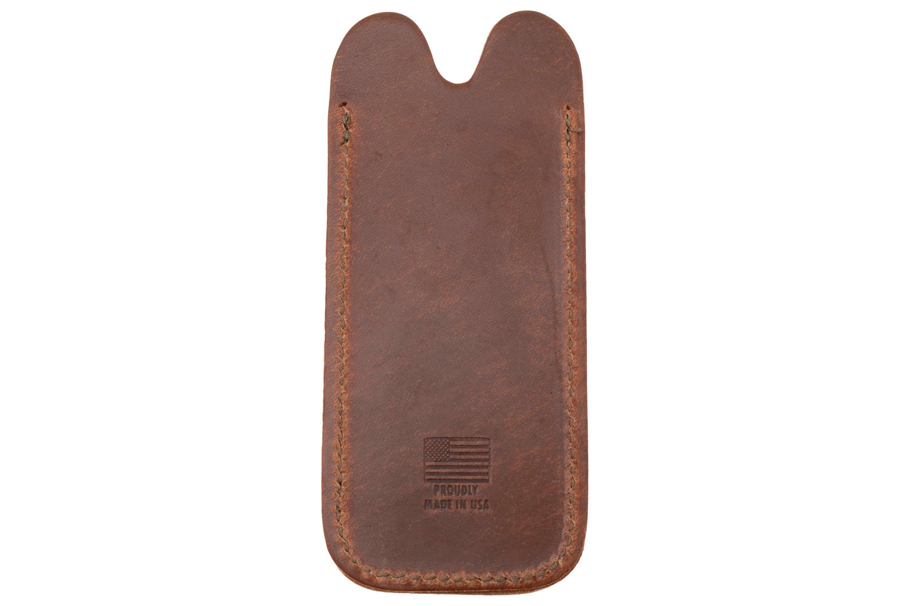 Case Knife Slip 41410 Embossed Genuine Brown Leather, sheath ...