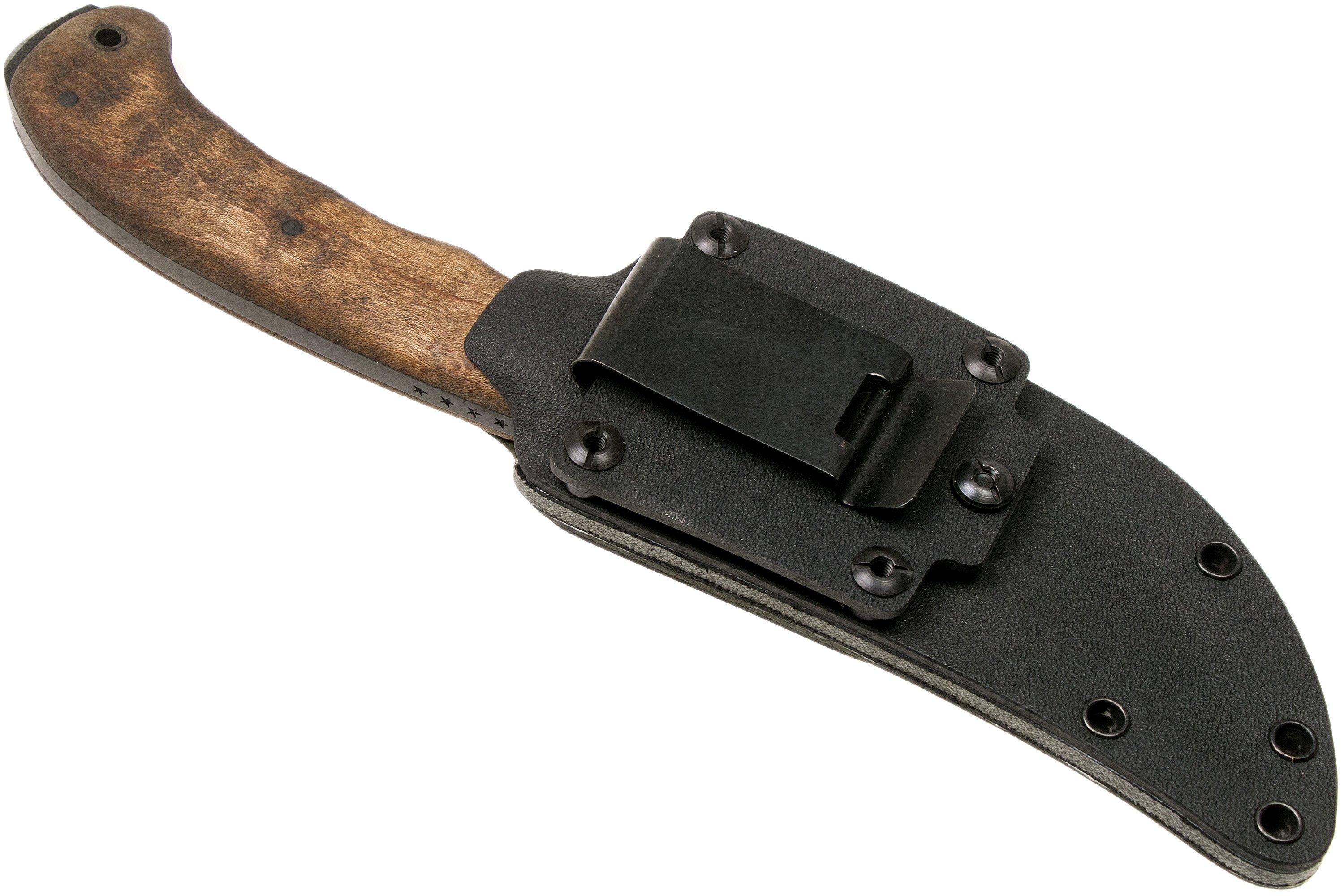 Case Winkler Hambone 43180 Clint Romesha, Curly Maple, Kydex Sheath ...
