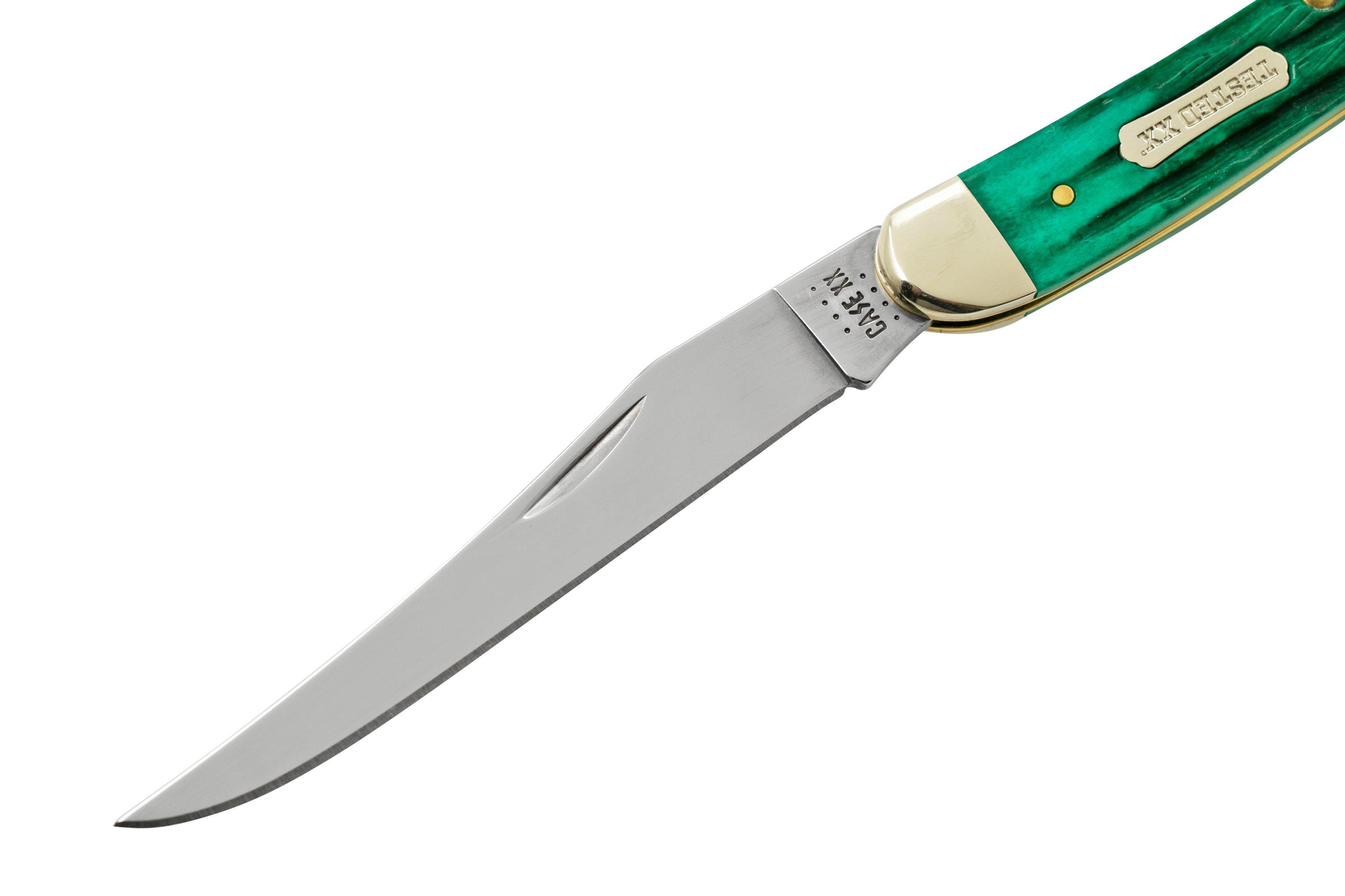 Case Kinfolk Jig Medium Texas Toothpick Jade Bone 48947, 610094 SS ...