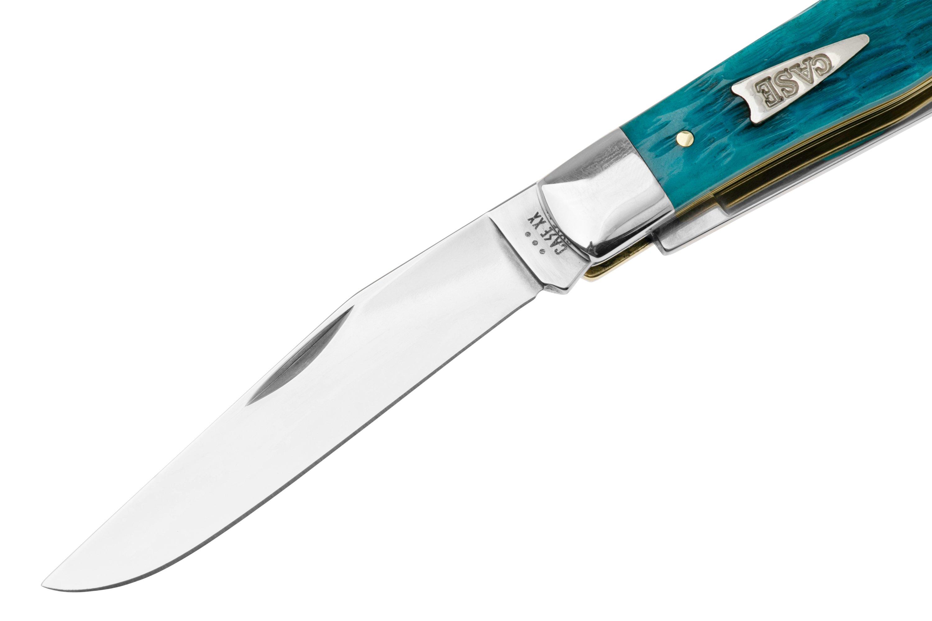 Case Trapper 50640 Sky Blue Bone, Crandall Jig, 6254 SS pocket knife ...
