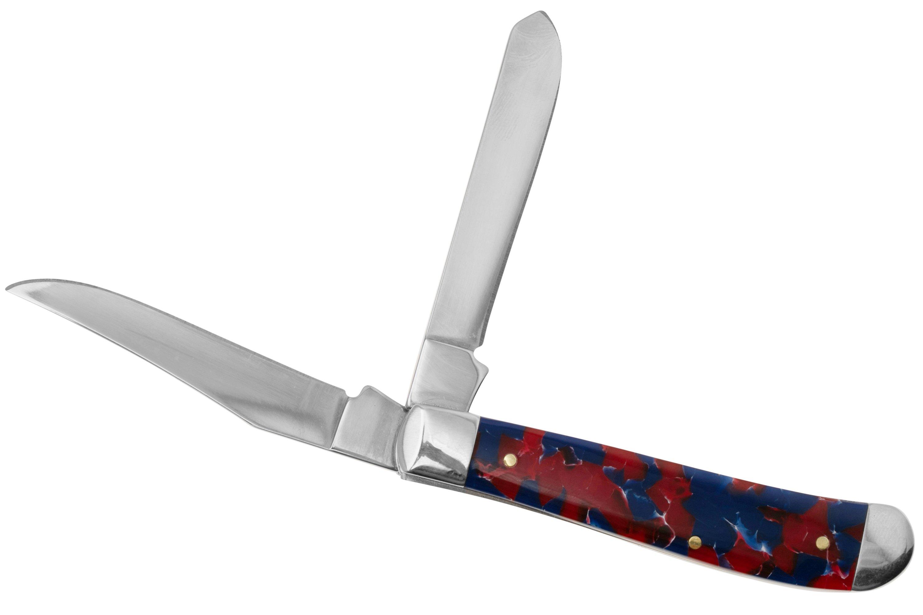 Case Mini Trapper 51001 Smooth Freedom Kirinite, 10207 SS pocket knife ...