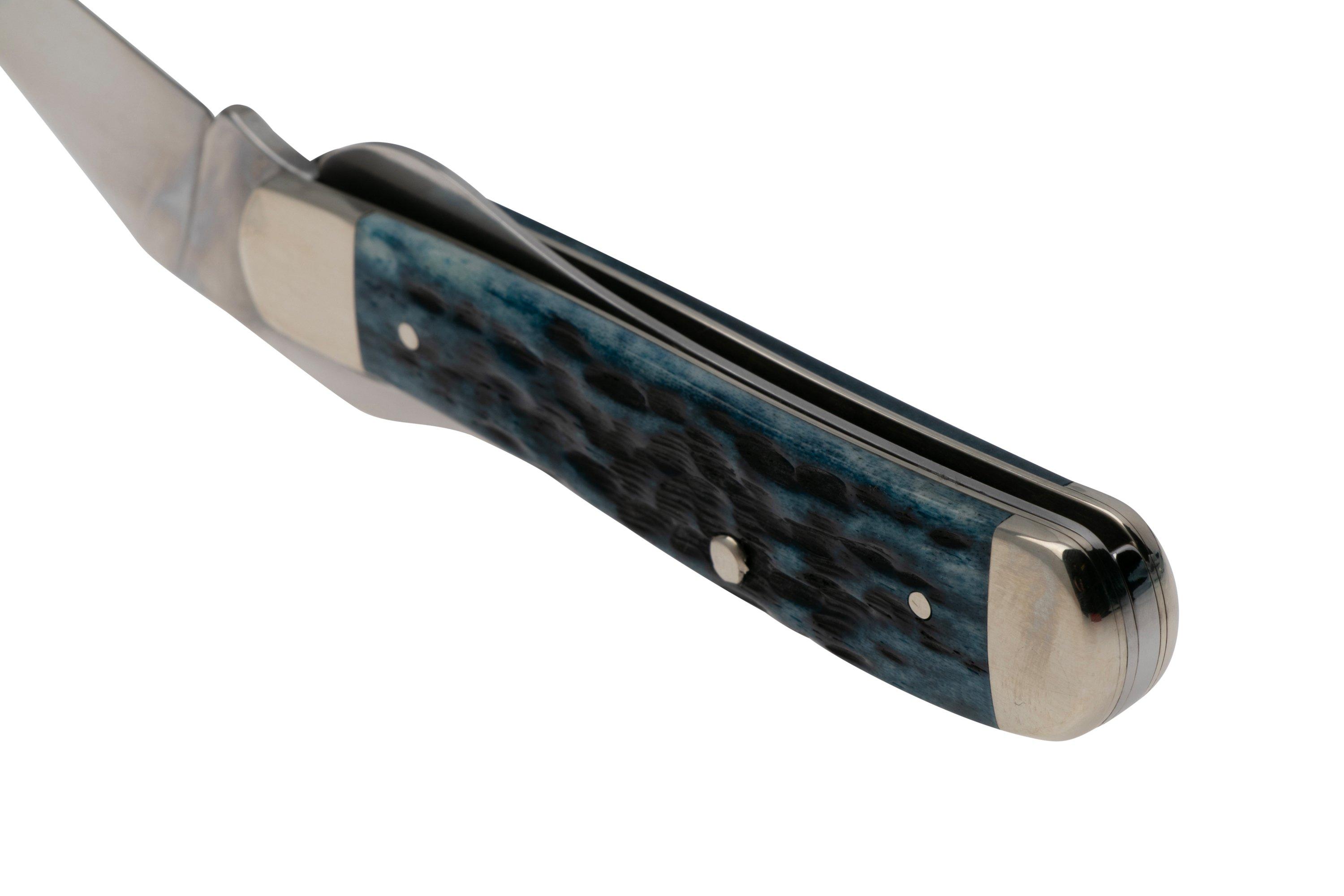 Case Russlock 51859 Pocket Worn Mediterranean Blue Bone, Peach Seed Jig ...