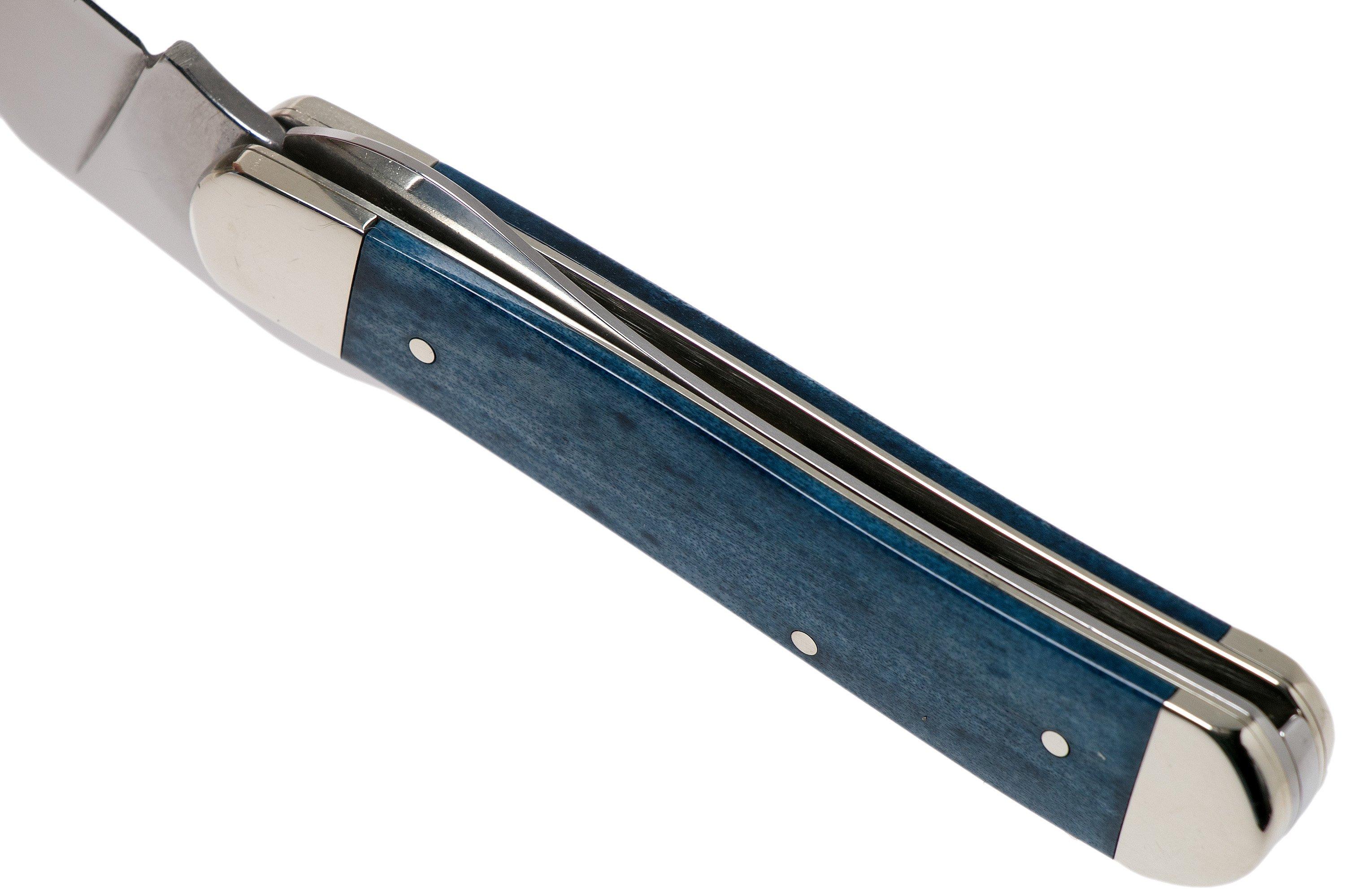 Case Russlock Mediterranean Blue Bone, Smooth, 52802, 61953L SS pocket ...