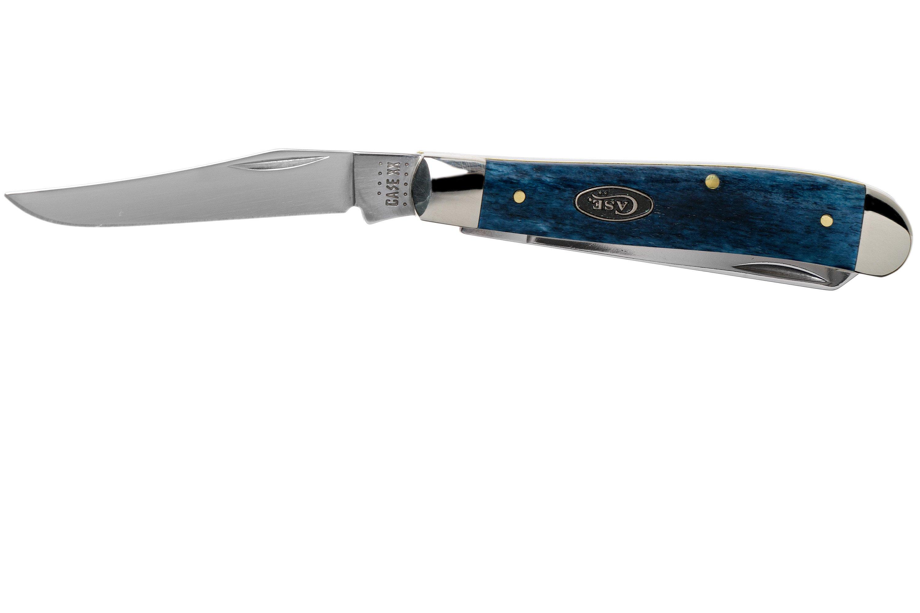 Case Mini Trapper Mediterranean Blue Bone, Smooth, 52803, 6207 SS ...