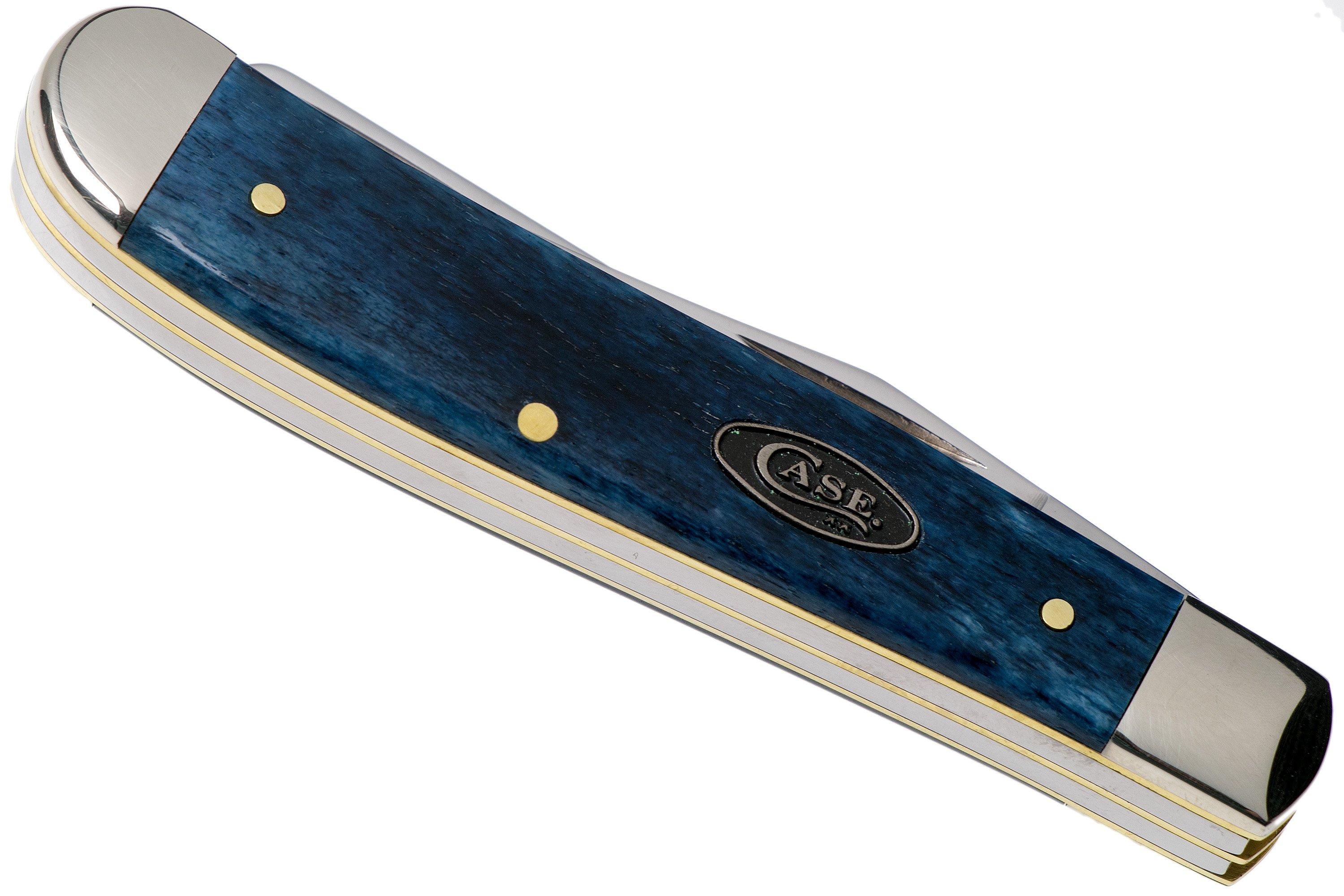 Case Mini Trapper Mediterranean Blue Bone, Smooth, 52803, 6207 SS ...