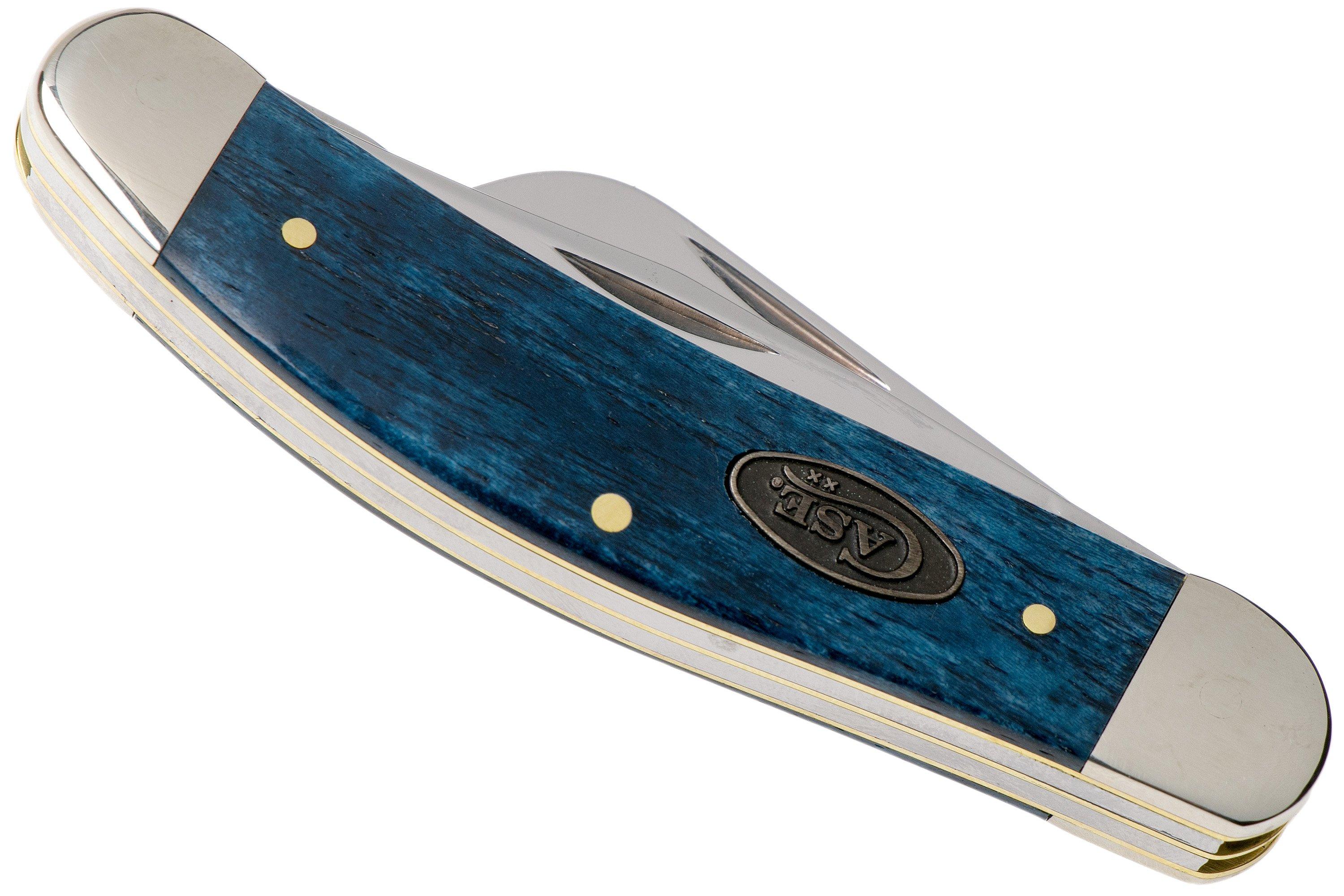 Case Sowbelly Mediterranean Blue Bone, Smooth, 52806, TB6339 SS pocket ...