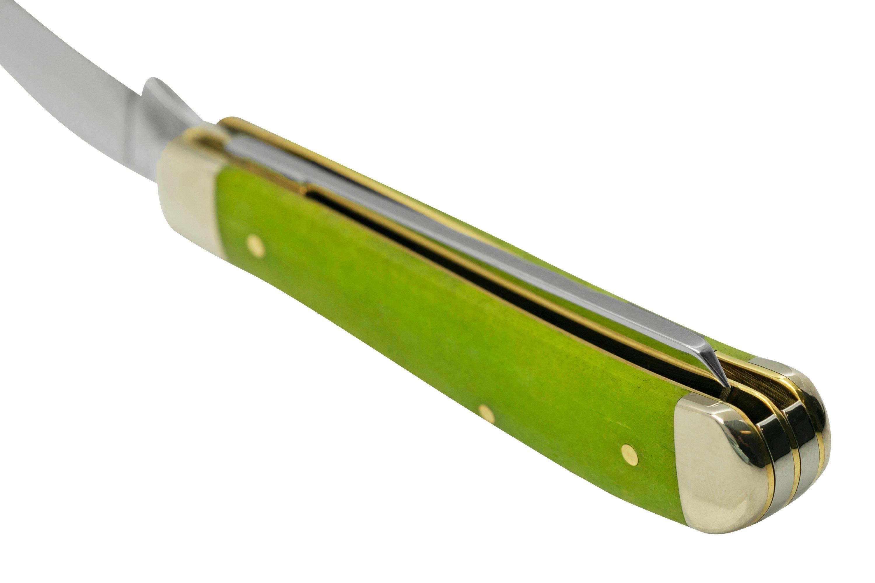 Case Mini Trapper 53034 Green Apple Bone, pocket knife | Advantageously ...
