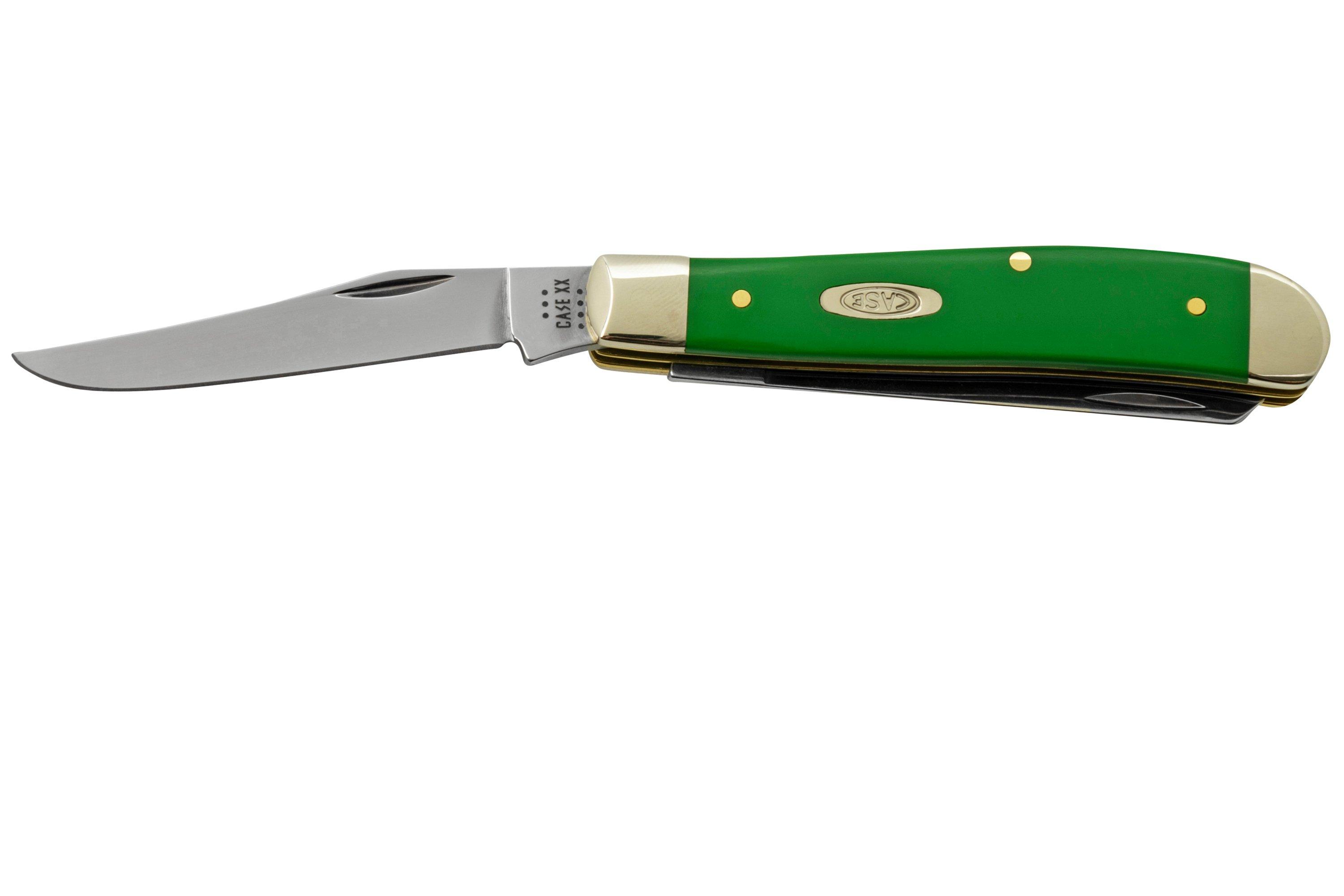 Case Mini Trapper 53391 Green, pocket knife | Advantageously shopping ...