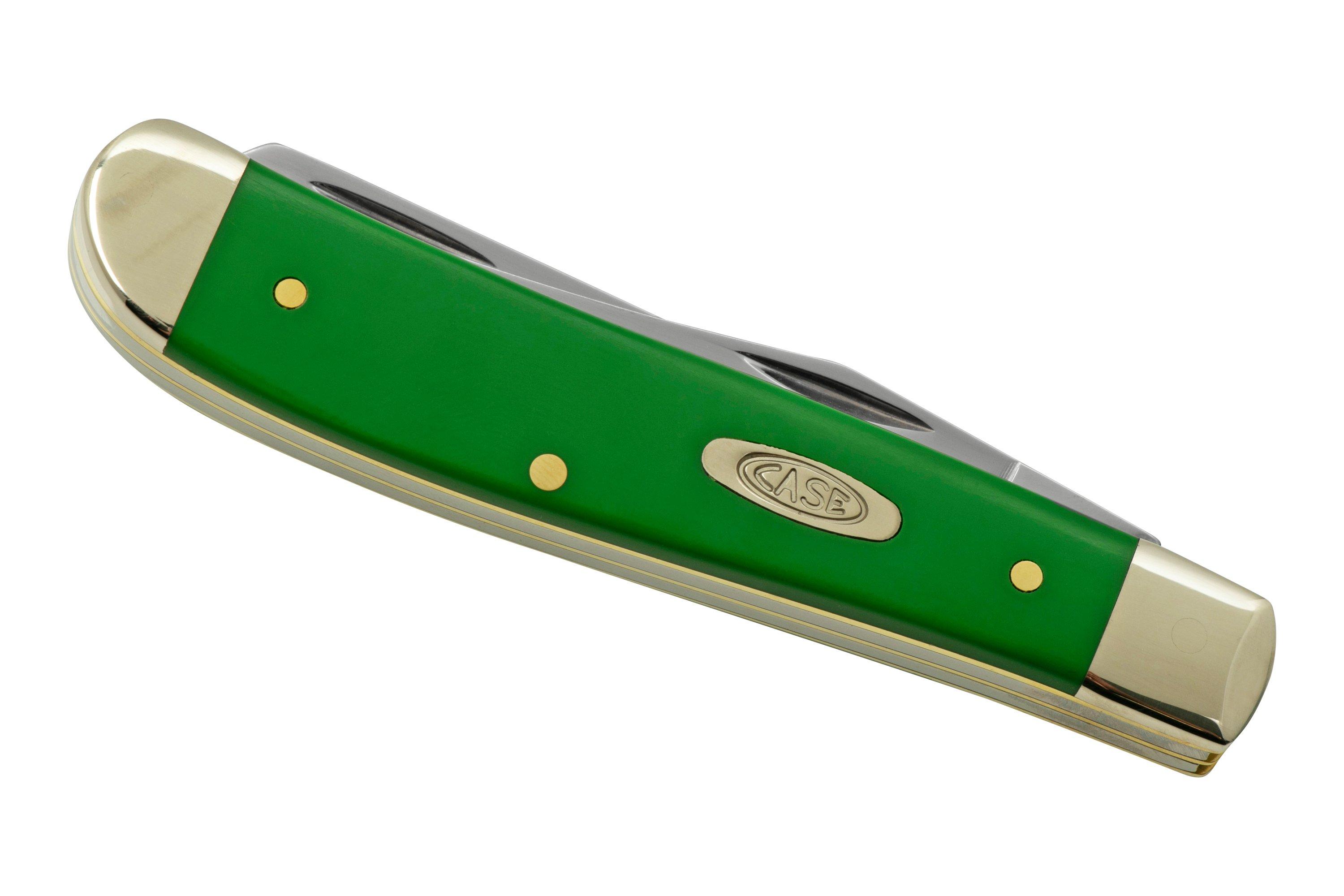 Case Mini Trapper 53391 Green, pocket knife | Advantageously shopping ...