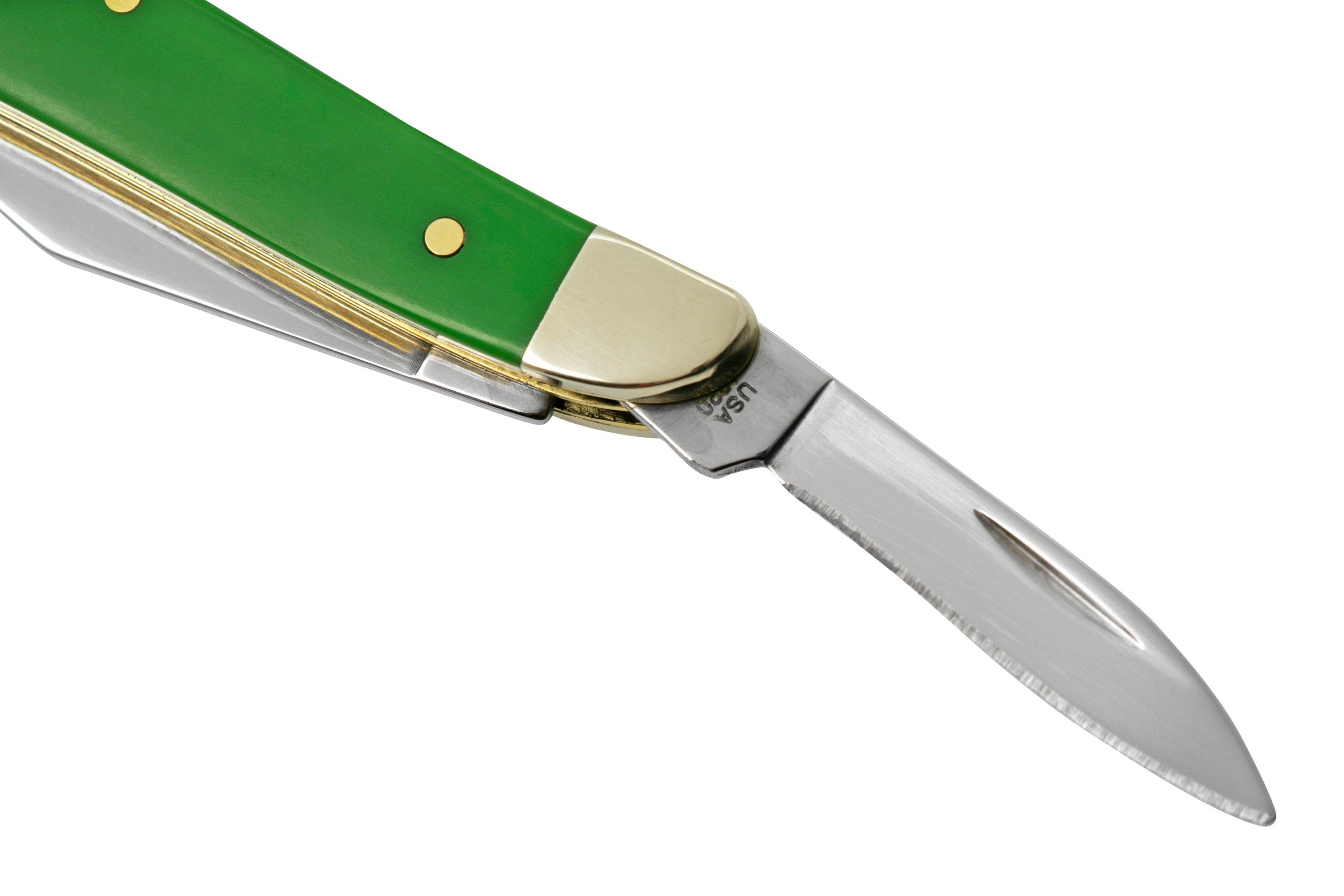 Case Peanut 53393 Green, pocket knife | Advantageously shopping at ...