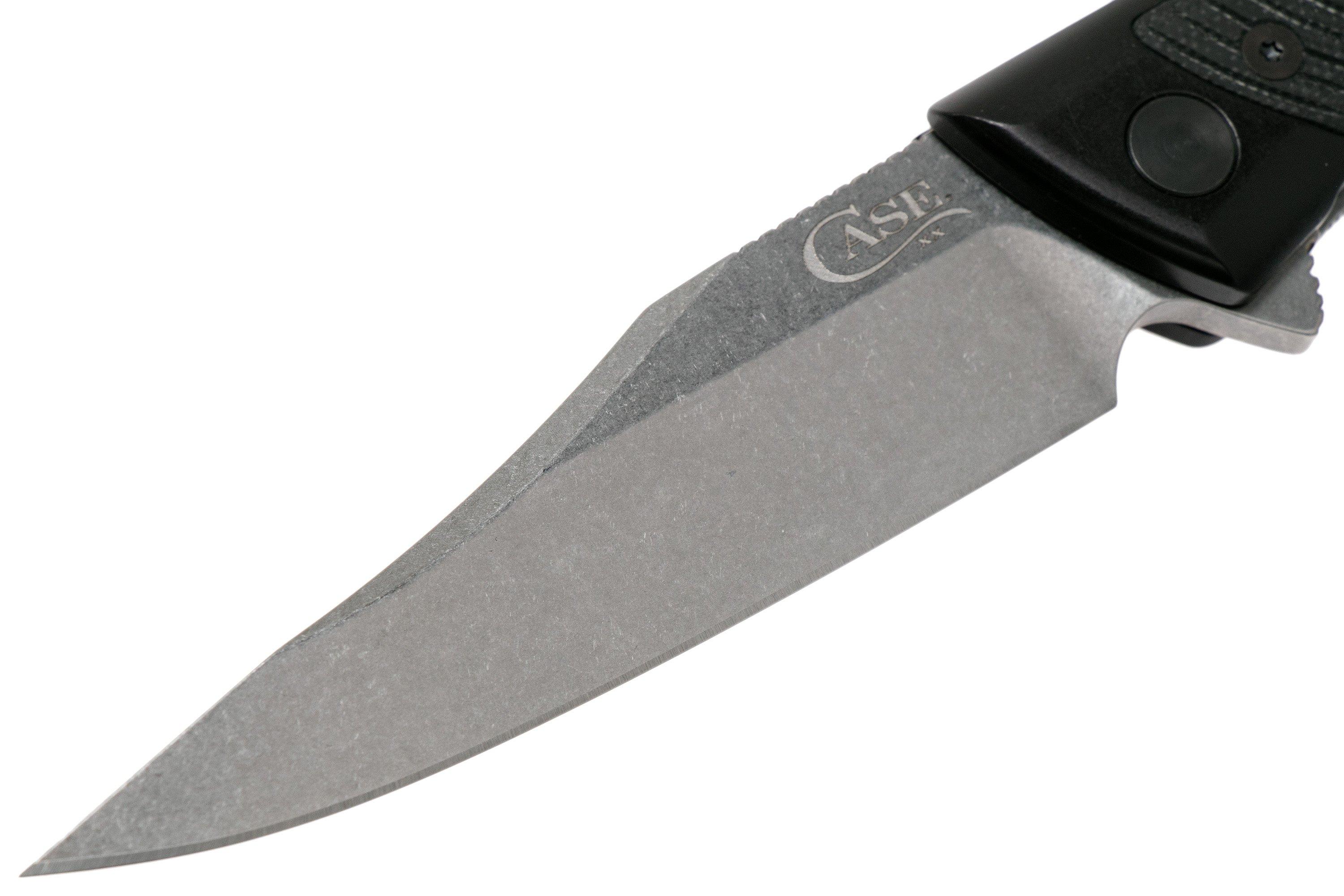Case Sharp Tooth Flipper Black 53503 pocket knife | Advantageously ...