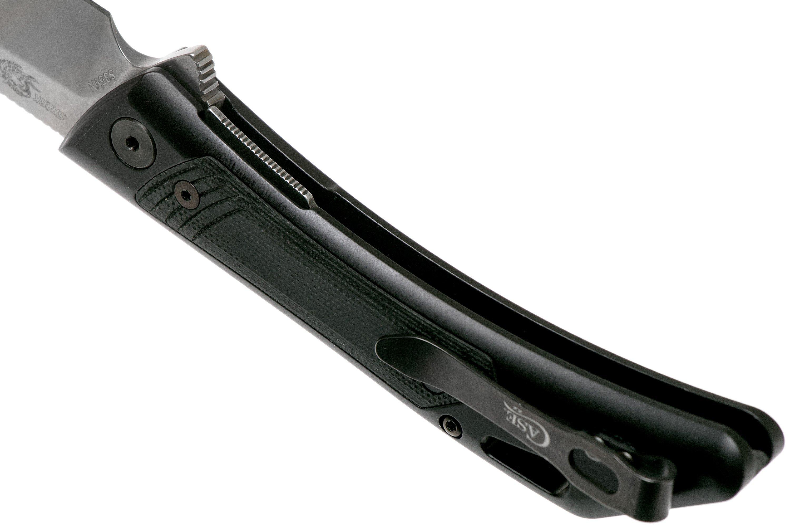 Case Sharp Tooth Flipper Black 53503 pocket knife | Advantageously ...